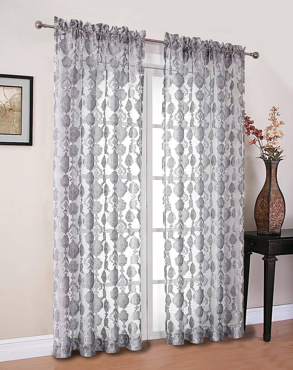 Front. Kate Aurora - Moroccan Accents by Kate Aurora 1 Piece Rod Pocket ...