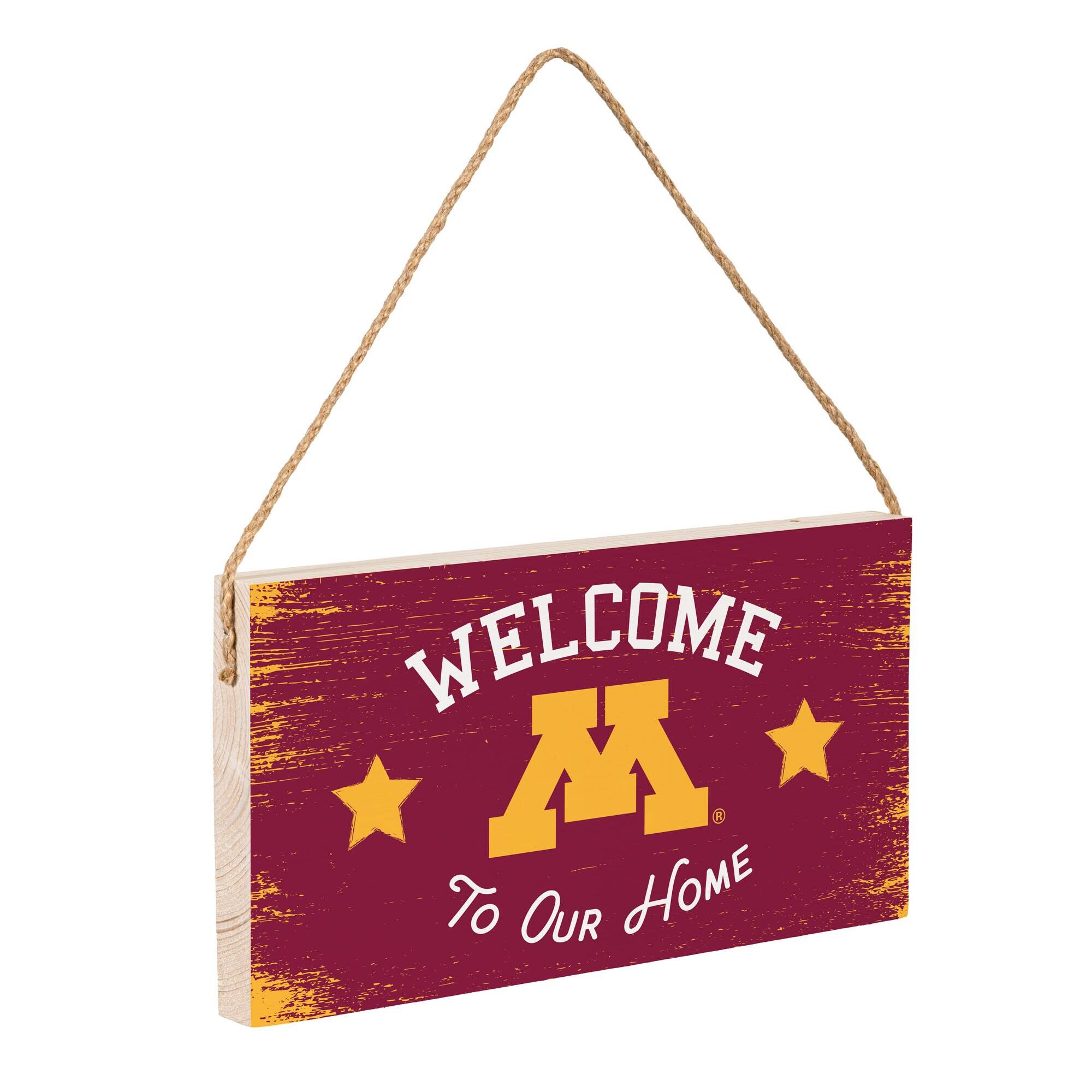 Evergreen Enterprises Minnesota Golden Gophers 6" x 11" Welcome Home ...
