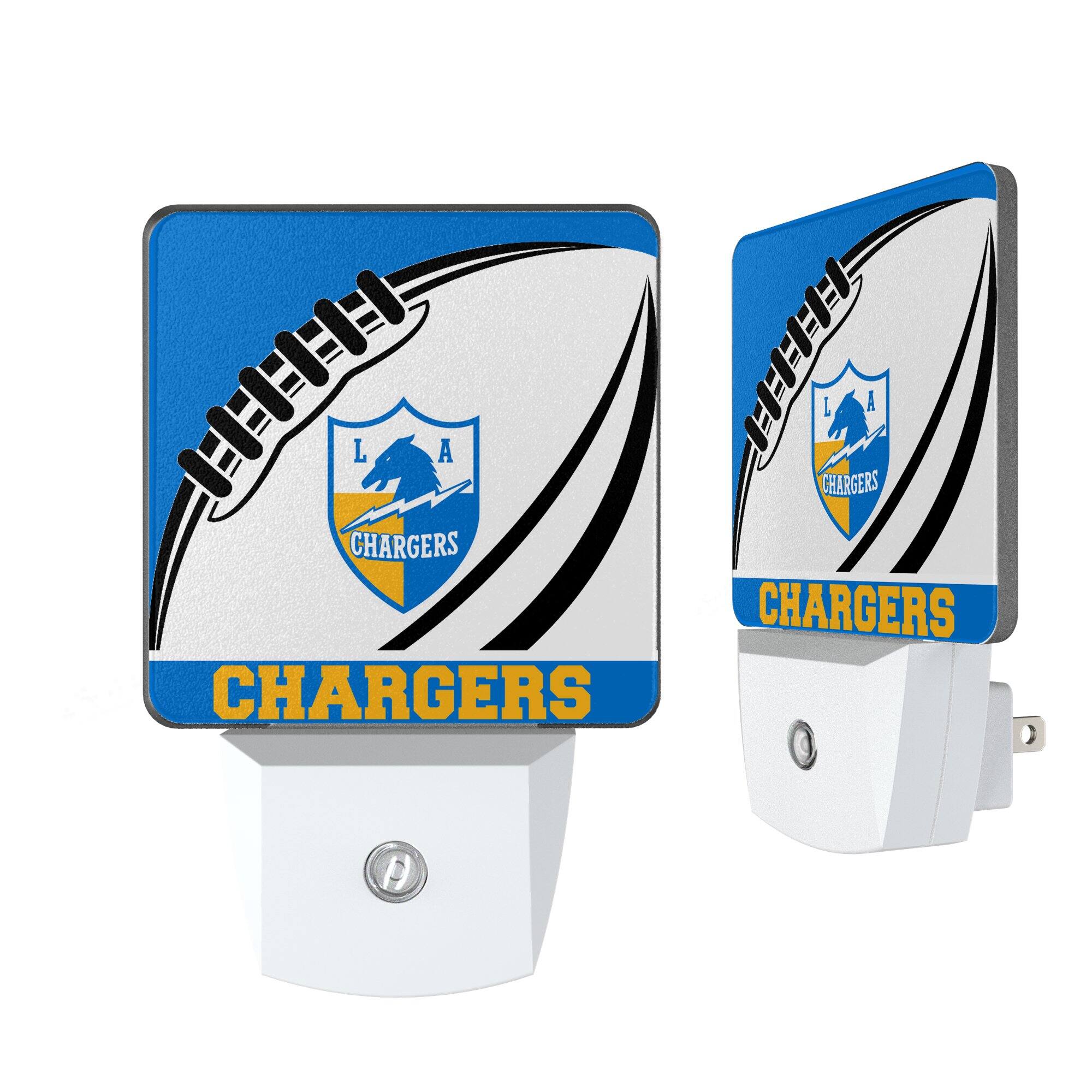 Keyscaper Los Angeles Chargers Passtime Design Nightlight 2 Pack ...