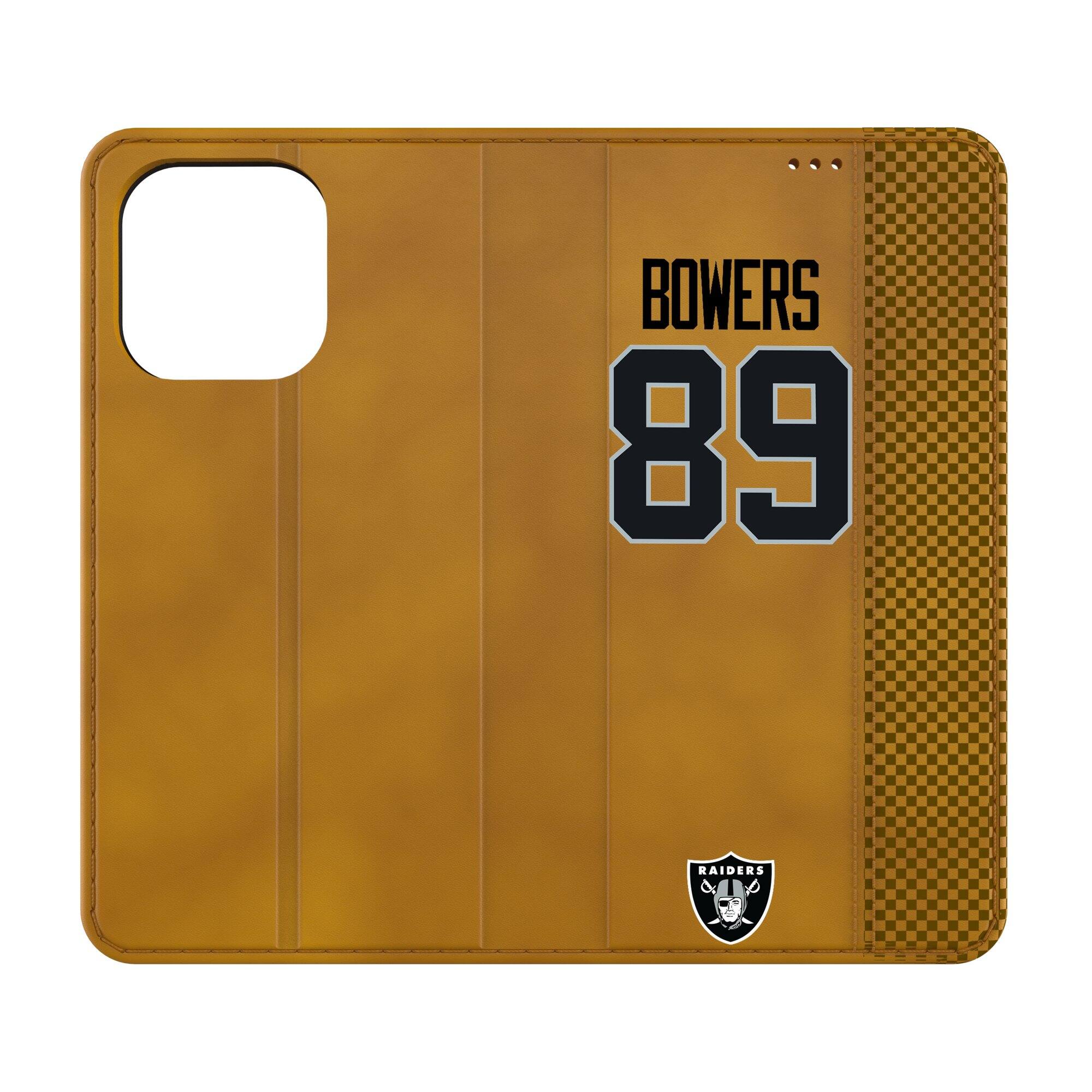 Keyscaper NFL Brock Bowers Las Vegas Raiders Folio iPhone Case 14 Plus ...