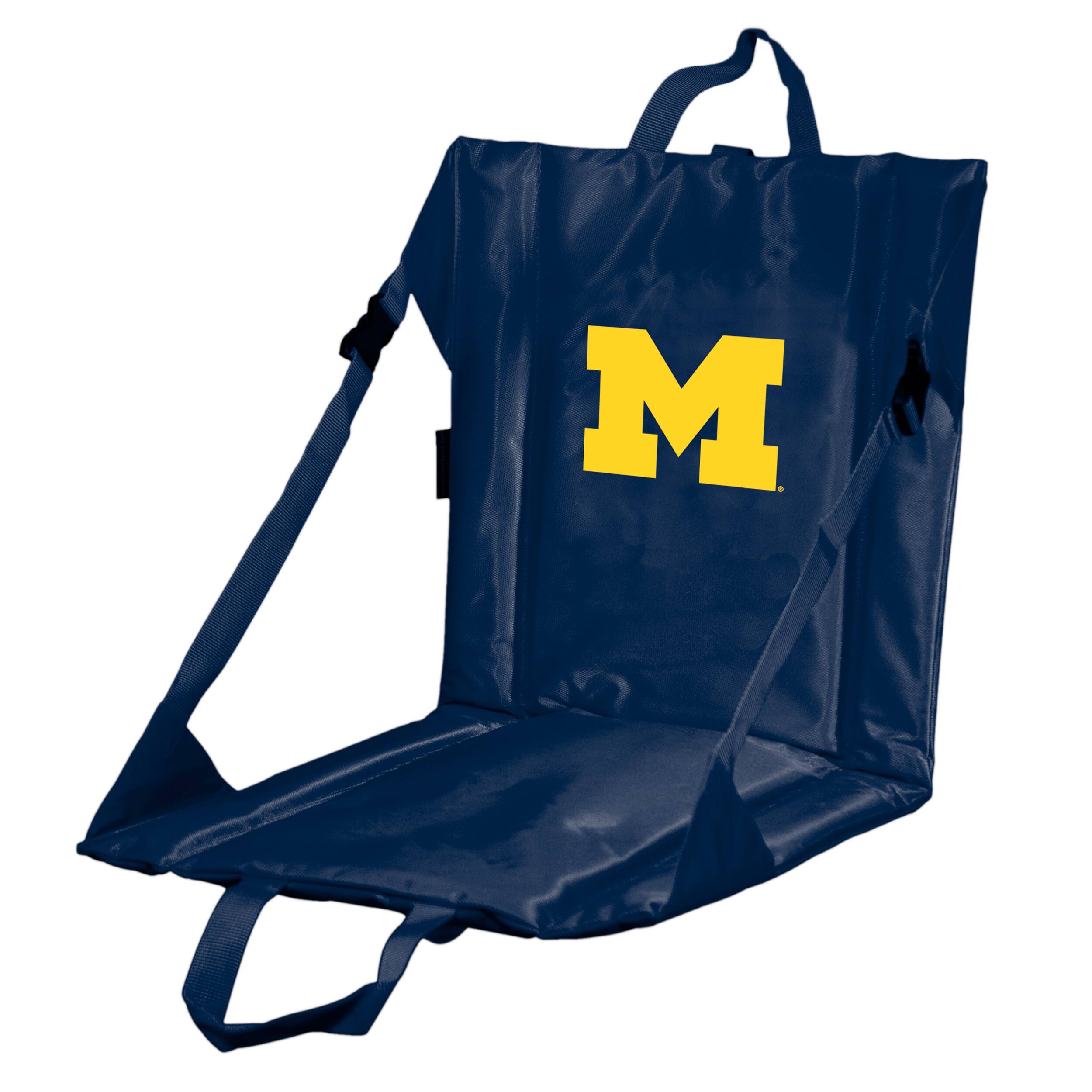 Logo Brands Michigan Wolverines Stadium Seat Multicolor 2949471 - Best Buy