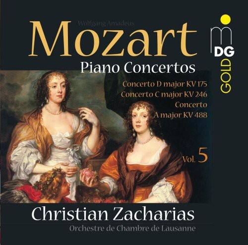 Christian Zacharias Piano Concertos 5 SUPER AUDIO CD [Super Audio CD ...