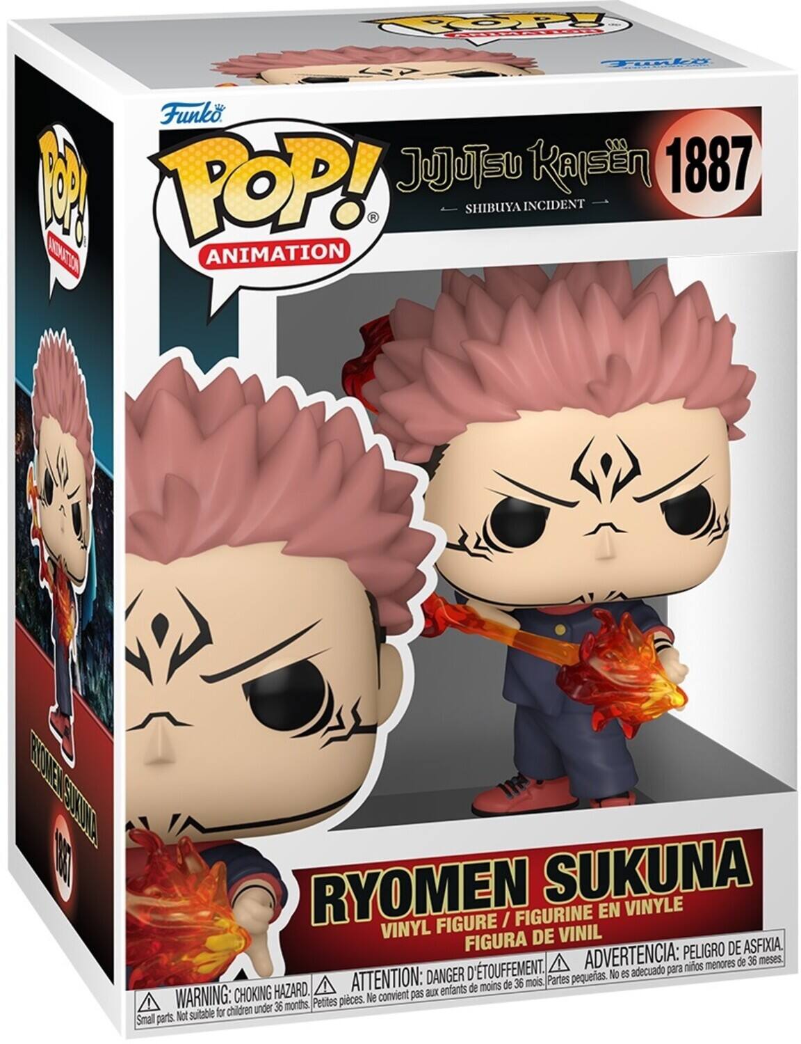 Funko POP! Anime: Jujutsu Kaisen Ryomen Sukuna Collectibles Multicolor ...