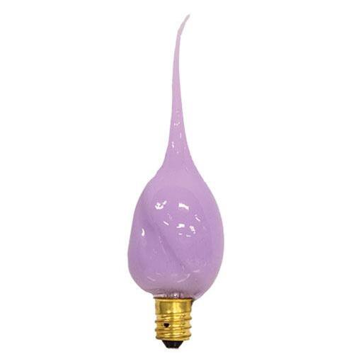 BreeBe Pastel Bulb Candelabra Base 4W Purple G0100123 - Best Buy