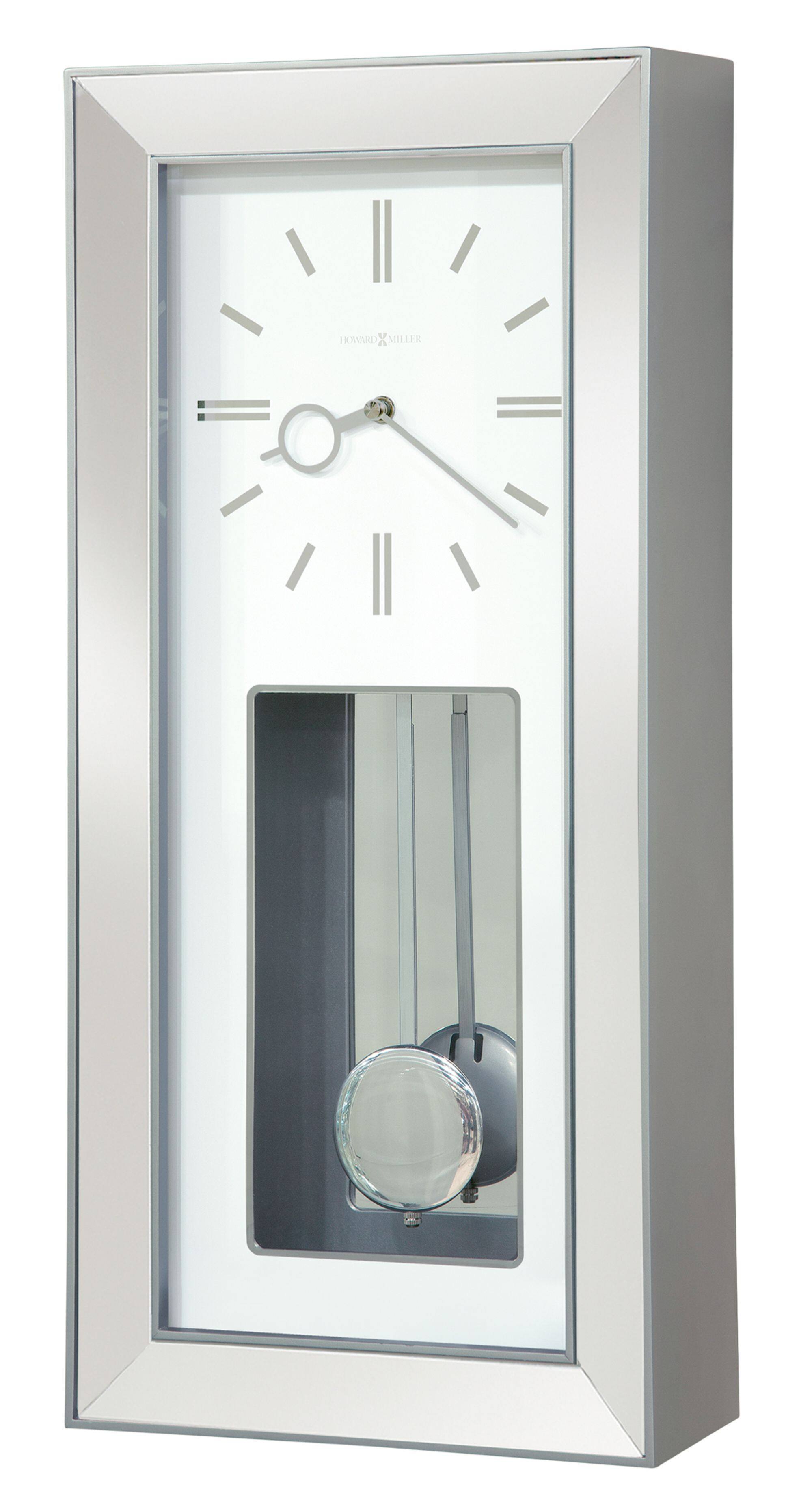 Howard Miller 625614 Chaz Wall Clock 625614 Silver 625614 - Best Buy