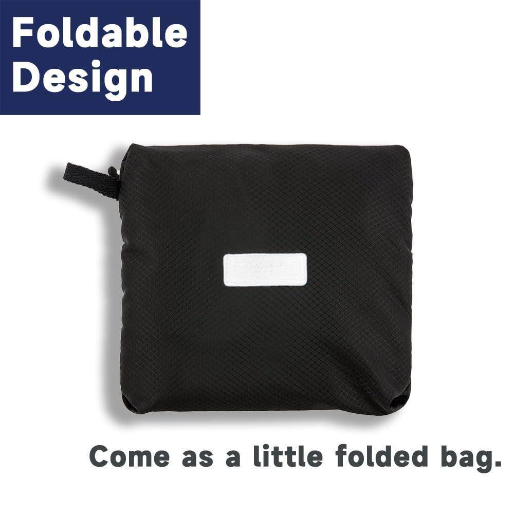 Paradigms Interiors Foldable Tote Bag For Travel Expandable Lightweight ...
