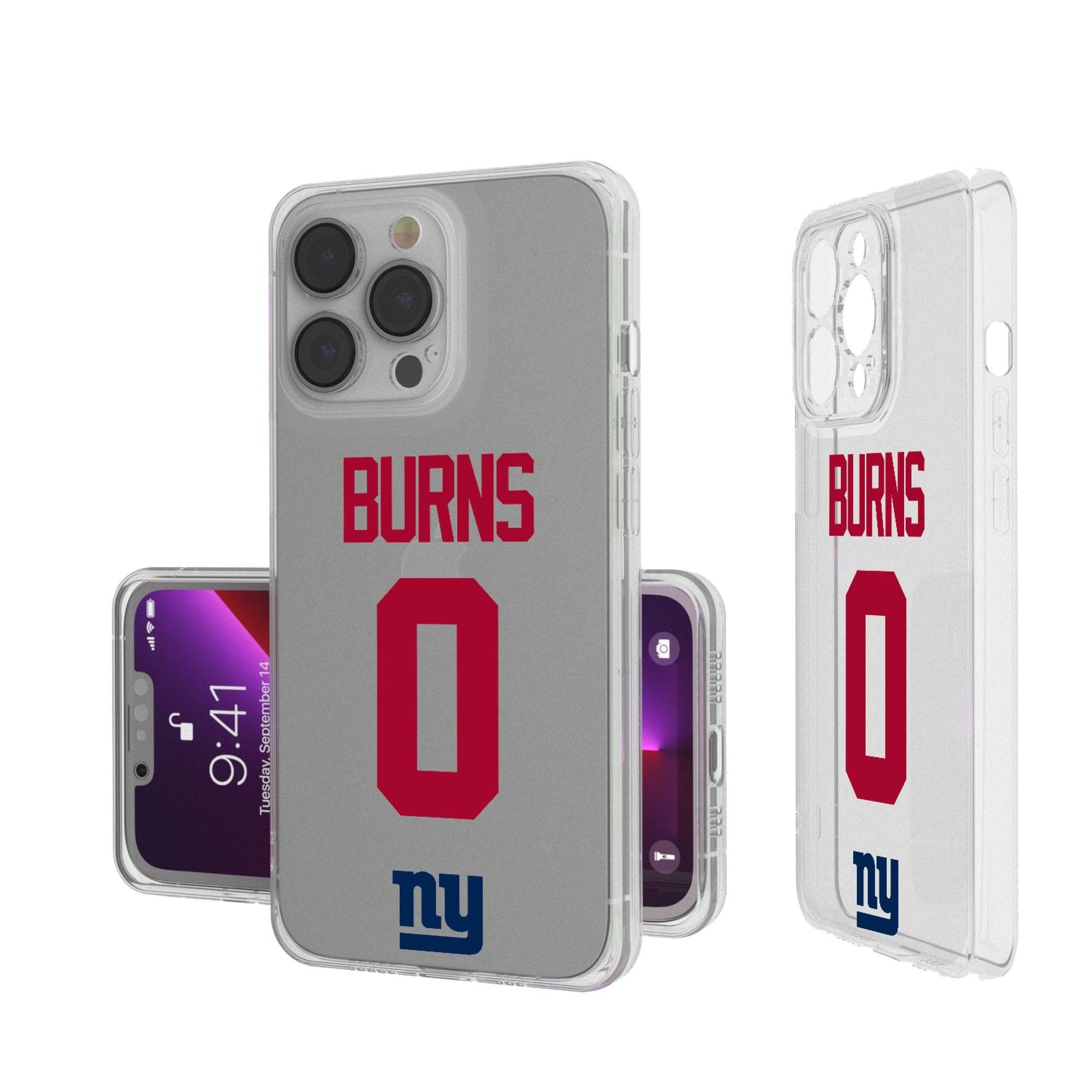 Keyscaper NFL Brian Burns New York Giants iPhone Clear Case 13 Pro ...
