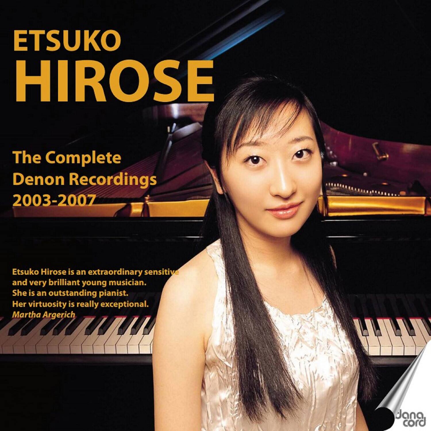 Etsuko Hirose The Complete Denon Recordings 2003 2007 COMPACT DISCS [CD ...