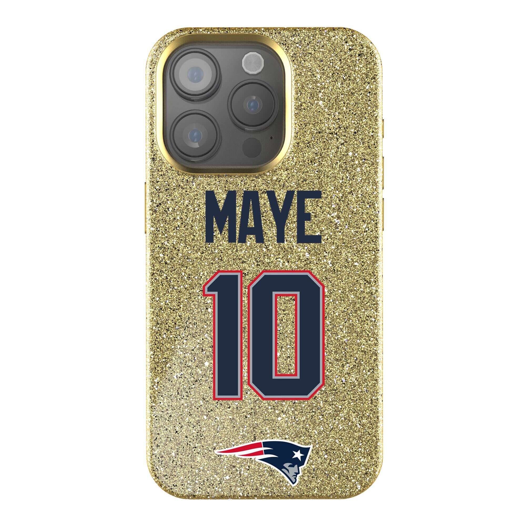 Keyscaper NFL New England Patriots Drake Maye Bling iPhone Case 14 Pro ...