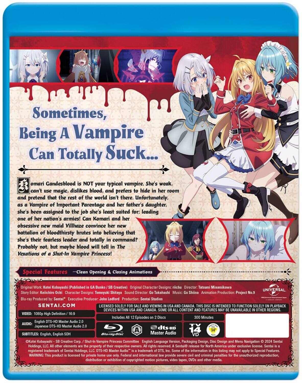 Vexations Of A Shut in Vampire Princess: Season 1 BLU RAY - Best Buy