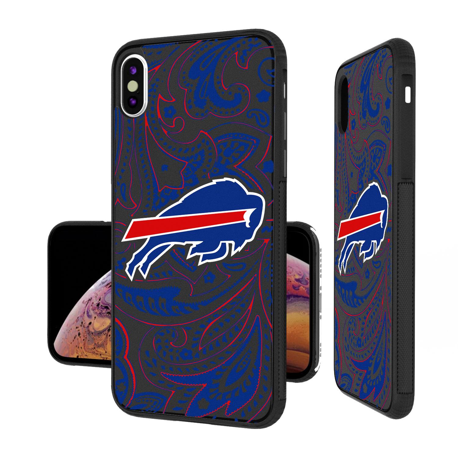 Keyscaper NFL Buffalo Bills iPhone Paisley Design Bump Case 14 Plus ...