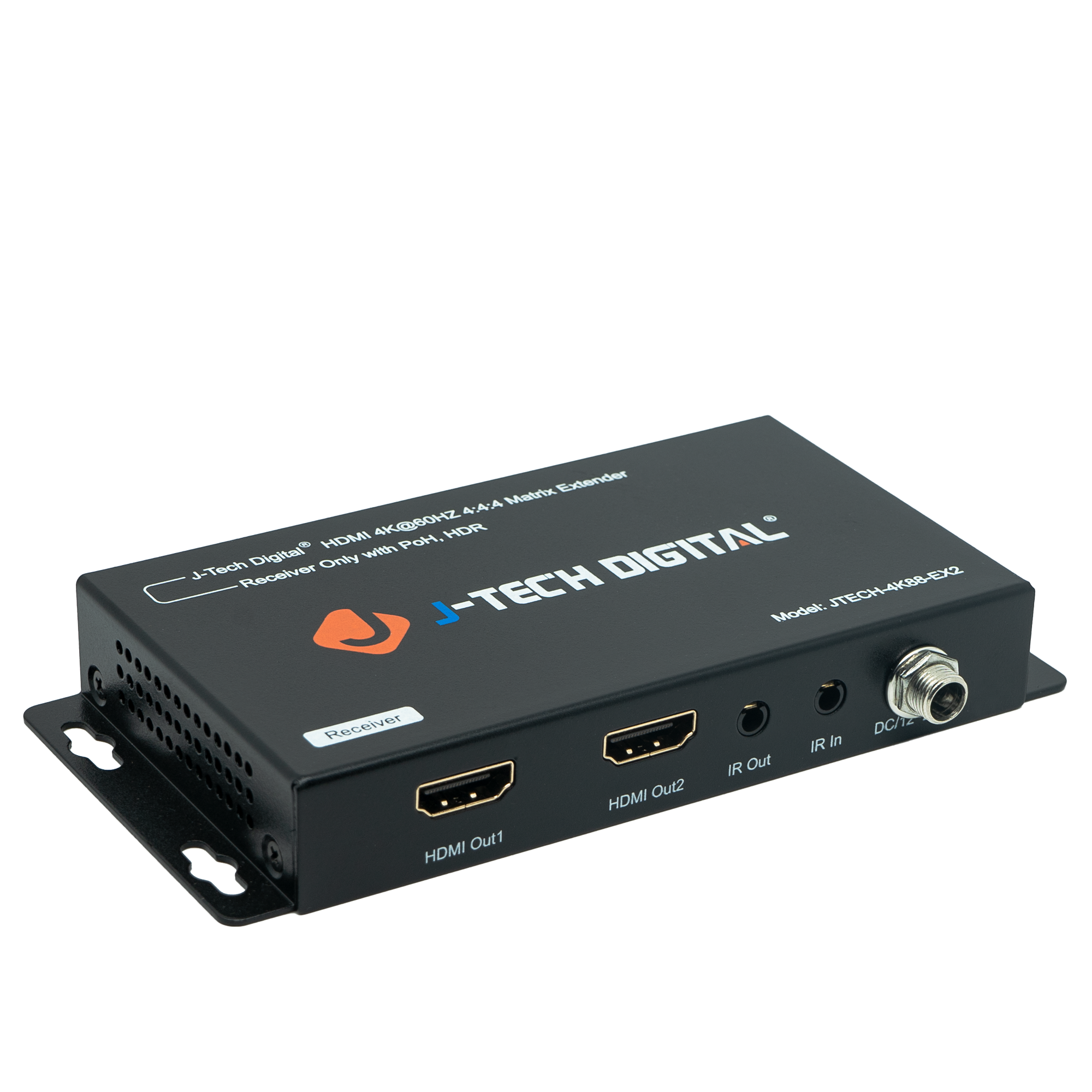 J Tech Digital 4K 60Hz 8x8 HDBaseT HDMI Matrix Extender with PoC (131ft ...