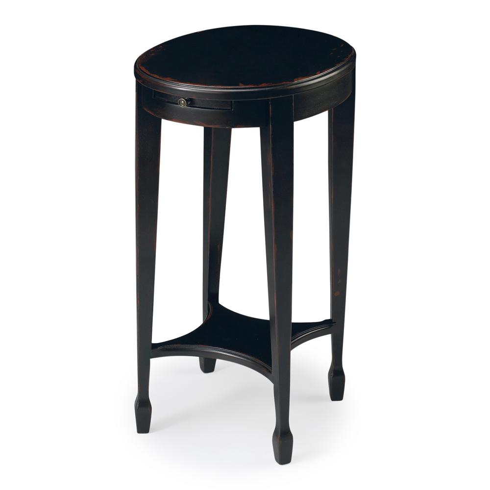 Butler Specialty Arielle Plum Side Table Black 1483136 - Best Buy
