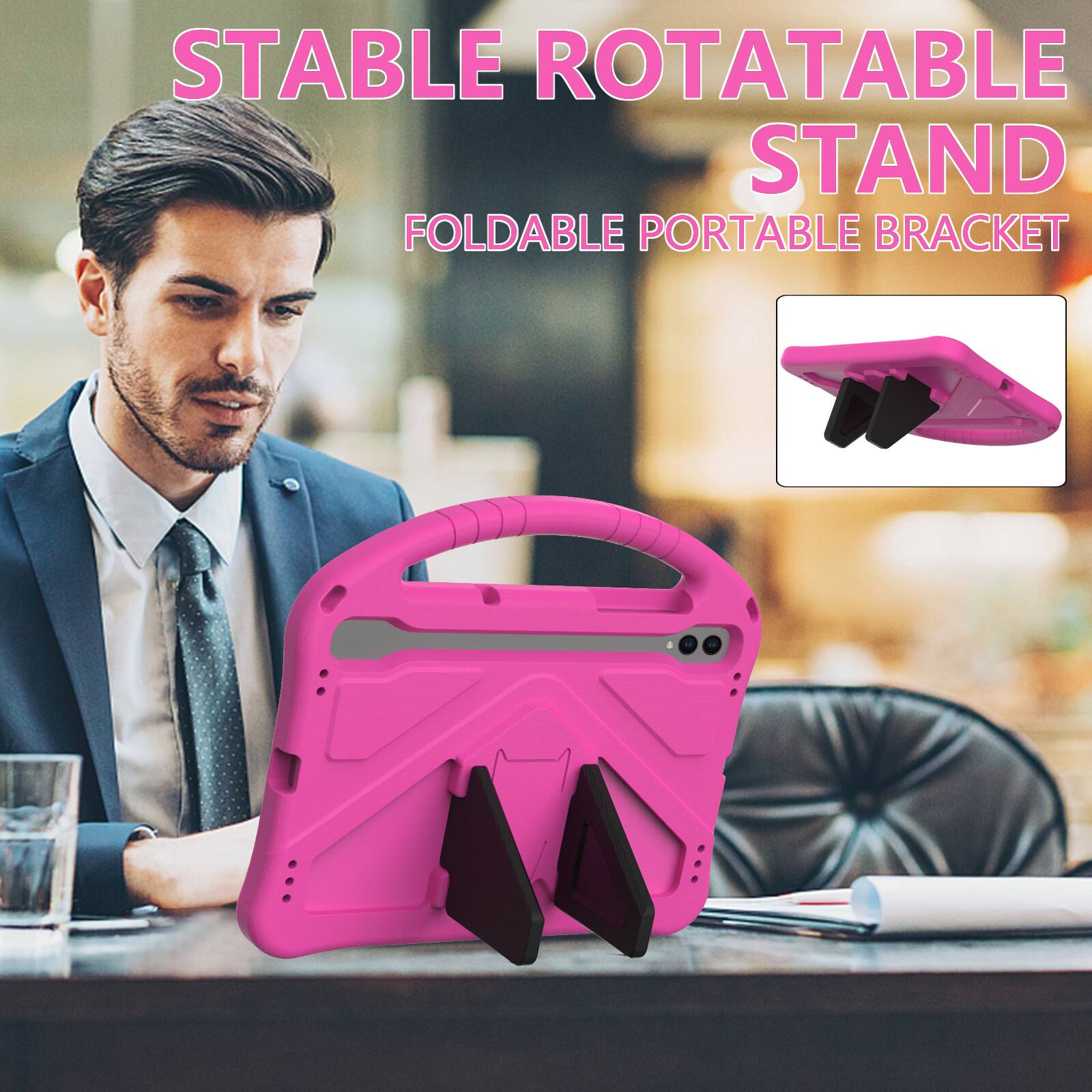 Dteck For Samsung Galaxy Tab S10 FE/S9 FE/S9/S8/S7 11 inch Lightweight ...