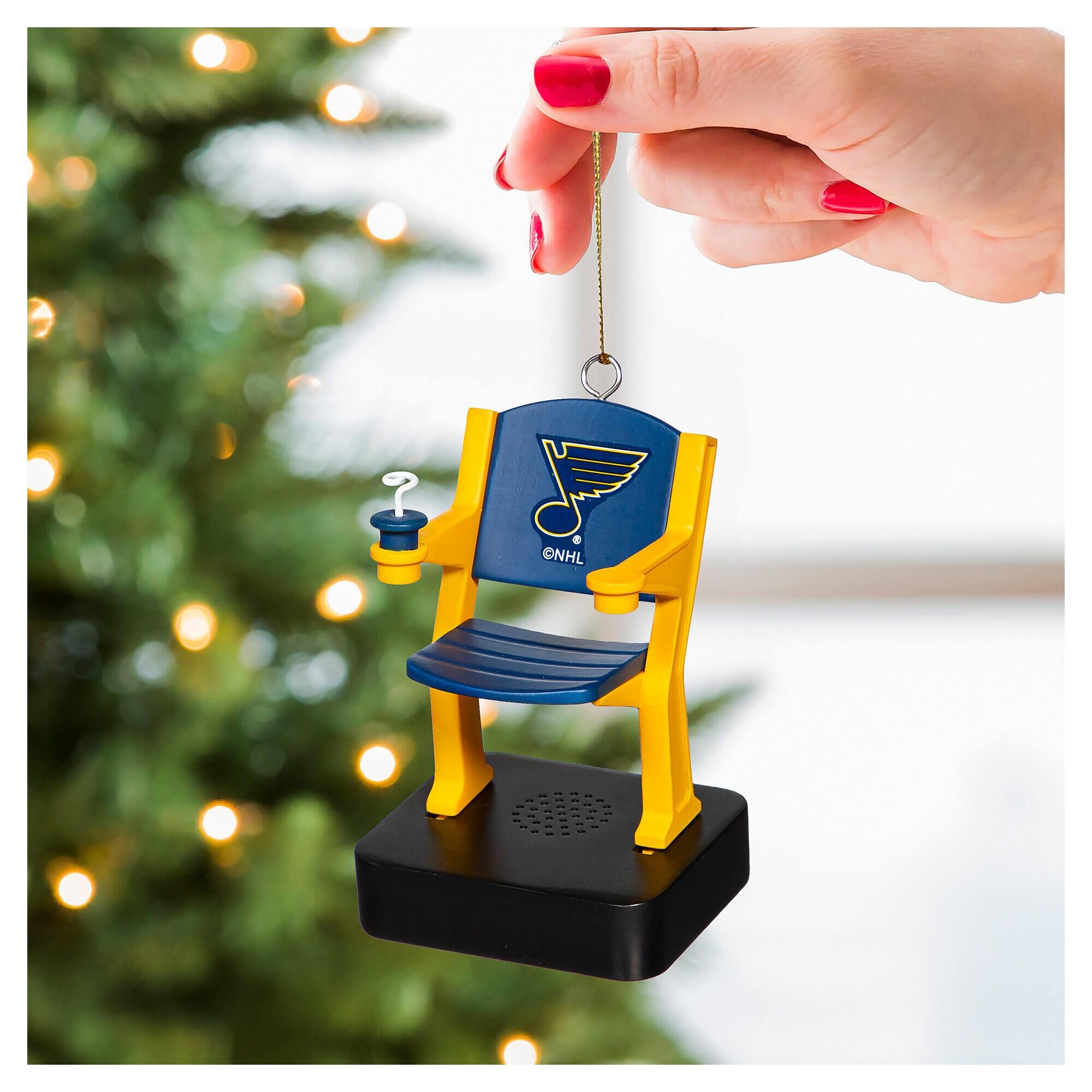 Evergreen Enterprises St. Louis Blues Stadium Seat Ornament with Sound ...