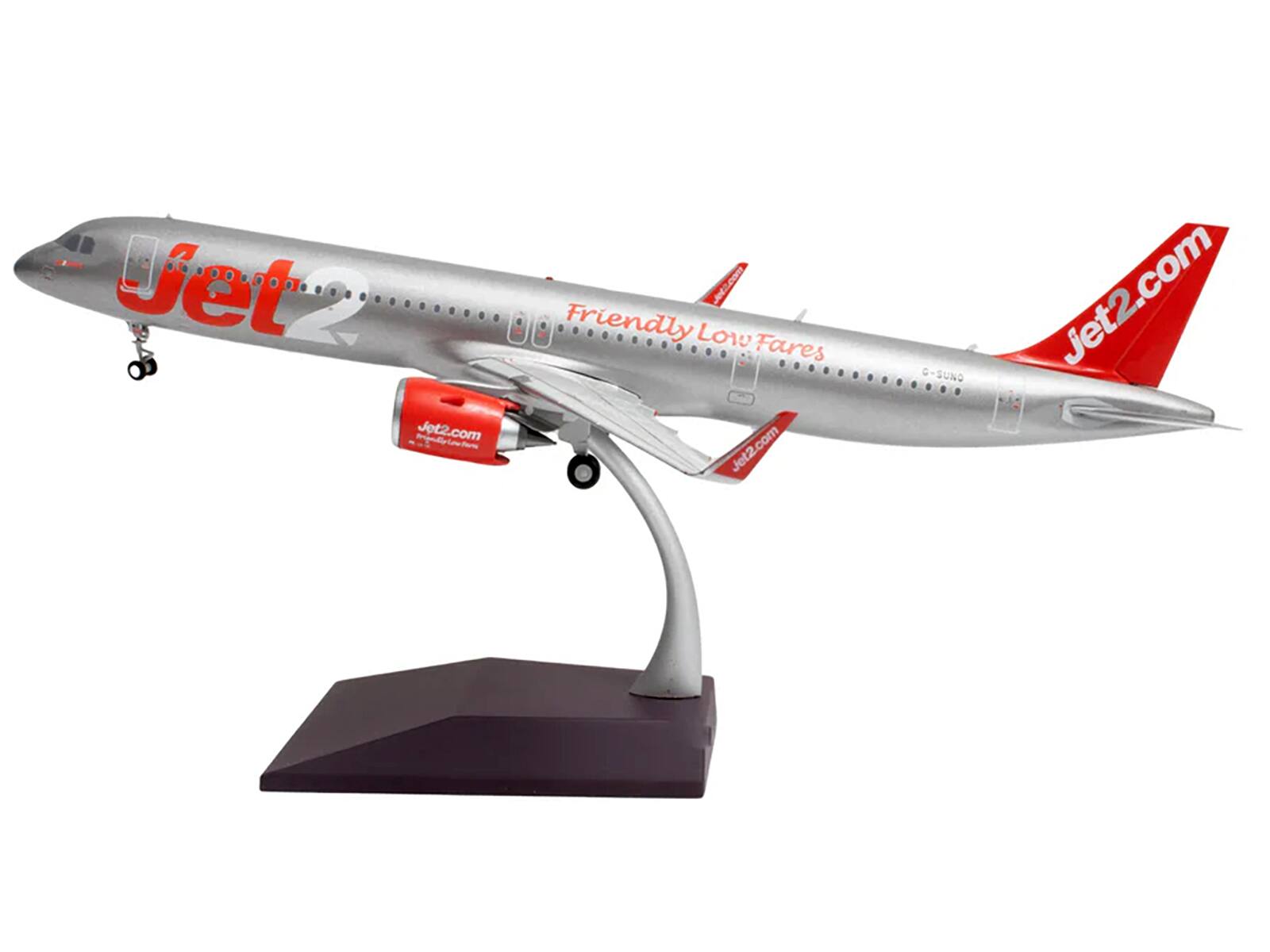 GeminiJets Airbus A321neo Commercial Aircraft Jet2 (G SUNO) Tail Gemini ...