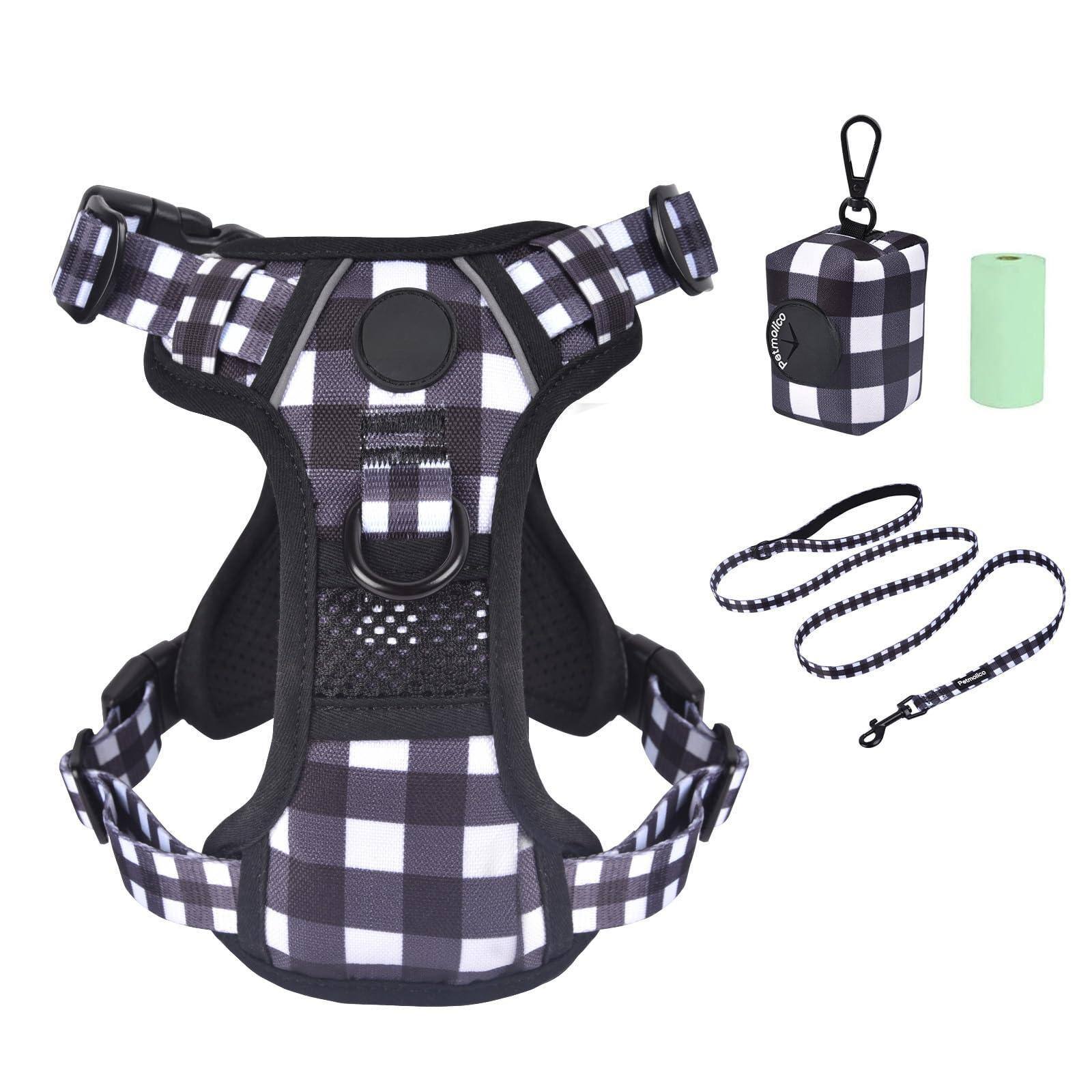 Paradigms Interiors - No Pull Dog Harness Set With Leash Attachment ...