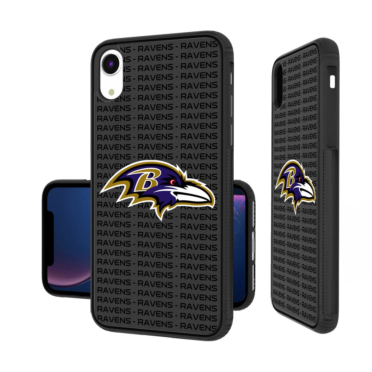 Keyscaper NFL Baltimore Ravens iPhone Text Backdrop Design Bump Case 13 ...