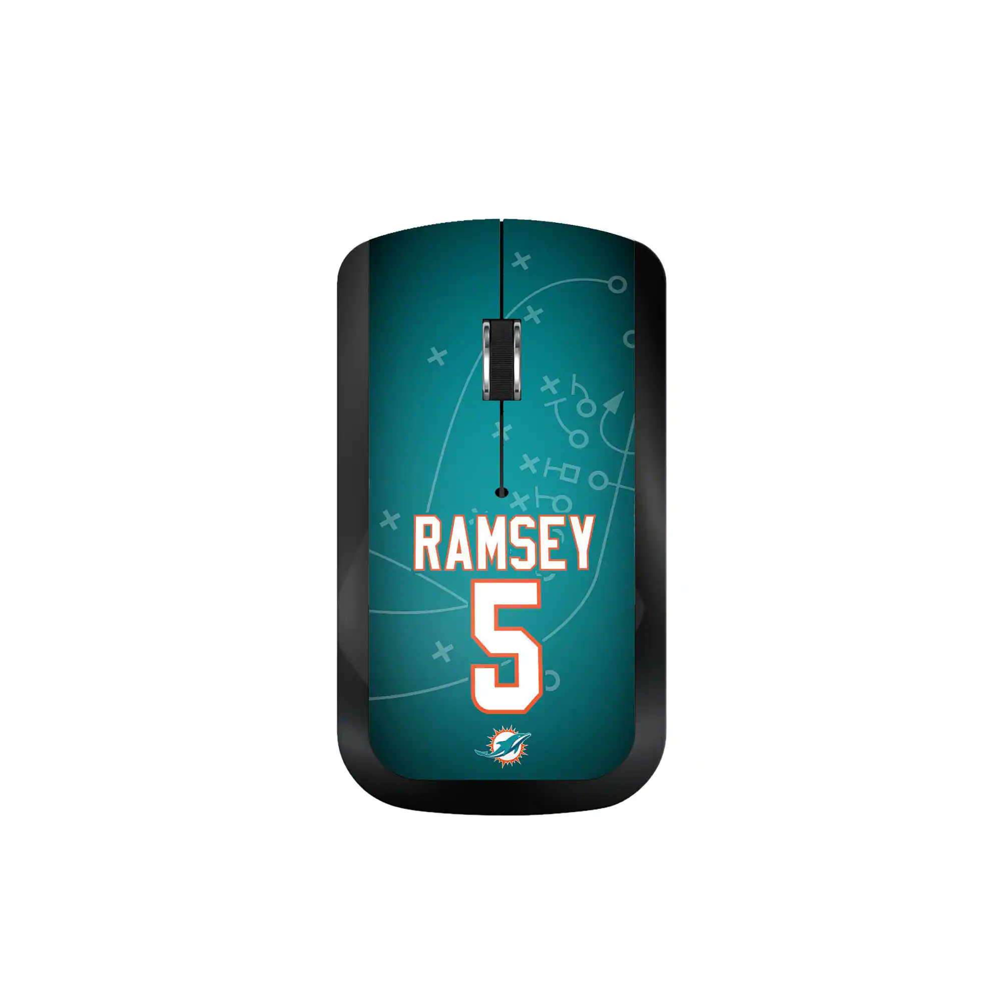 Keyscaper Jalen Ramsey Miami Dolphins Wireless Mouse Wireless Black ...