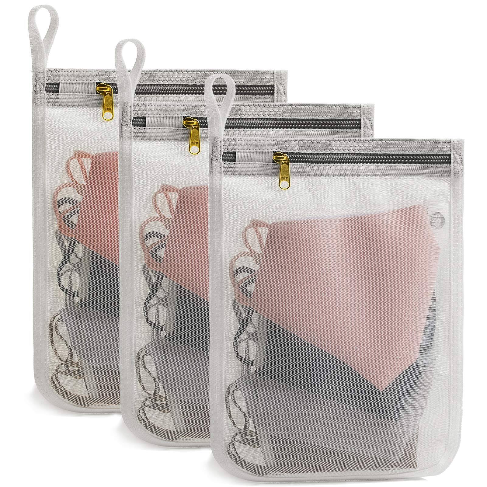 ESBANY 3 Packs Delicate Laundry Bags for Reusable Face Masks and ...
