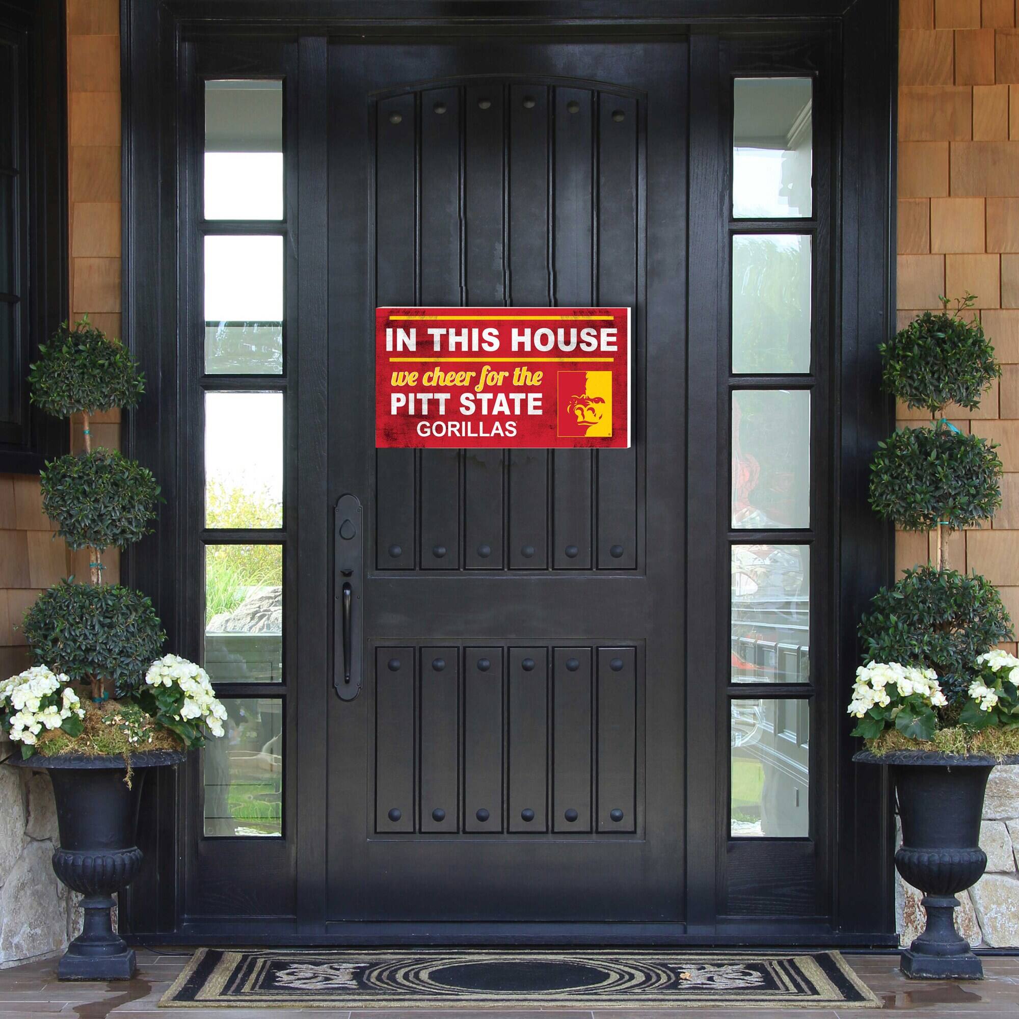 Jardine Pittsburg State Gorillas 11" x 20" Indoor/Outdoor In This House ...