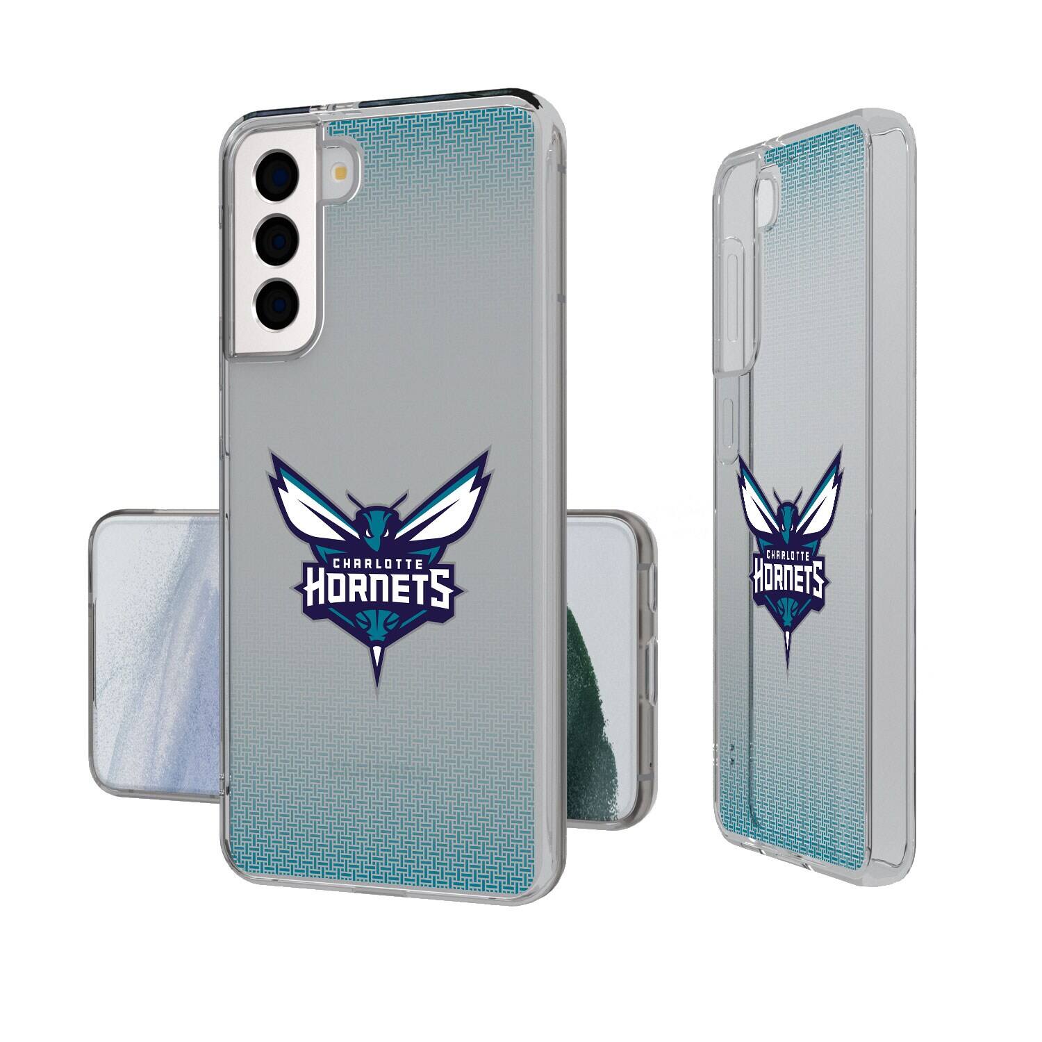 Keyscaper NBA Charlotte Hornets Linen Logo Galaxy Clear Case S24 ...