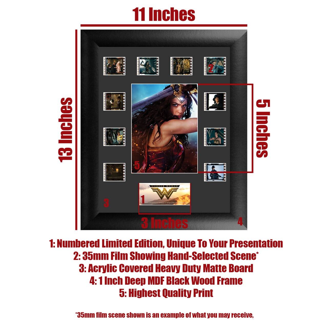 Trend Setters Wonder Woman (S1) Mini Montage Framed FilmCells ...