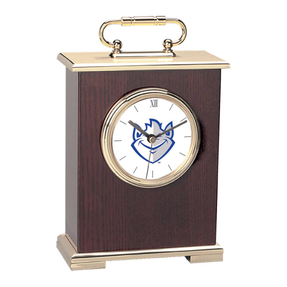 Jardine Saint Louis Billikens Primary Team Logo Carriage Clock Gold ...