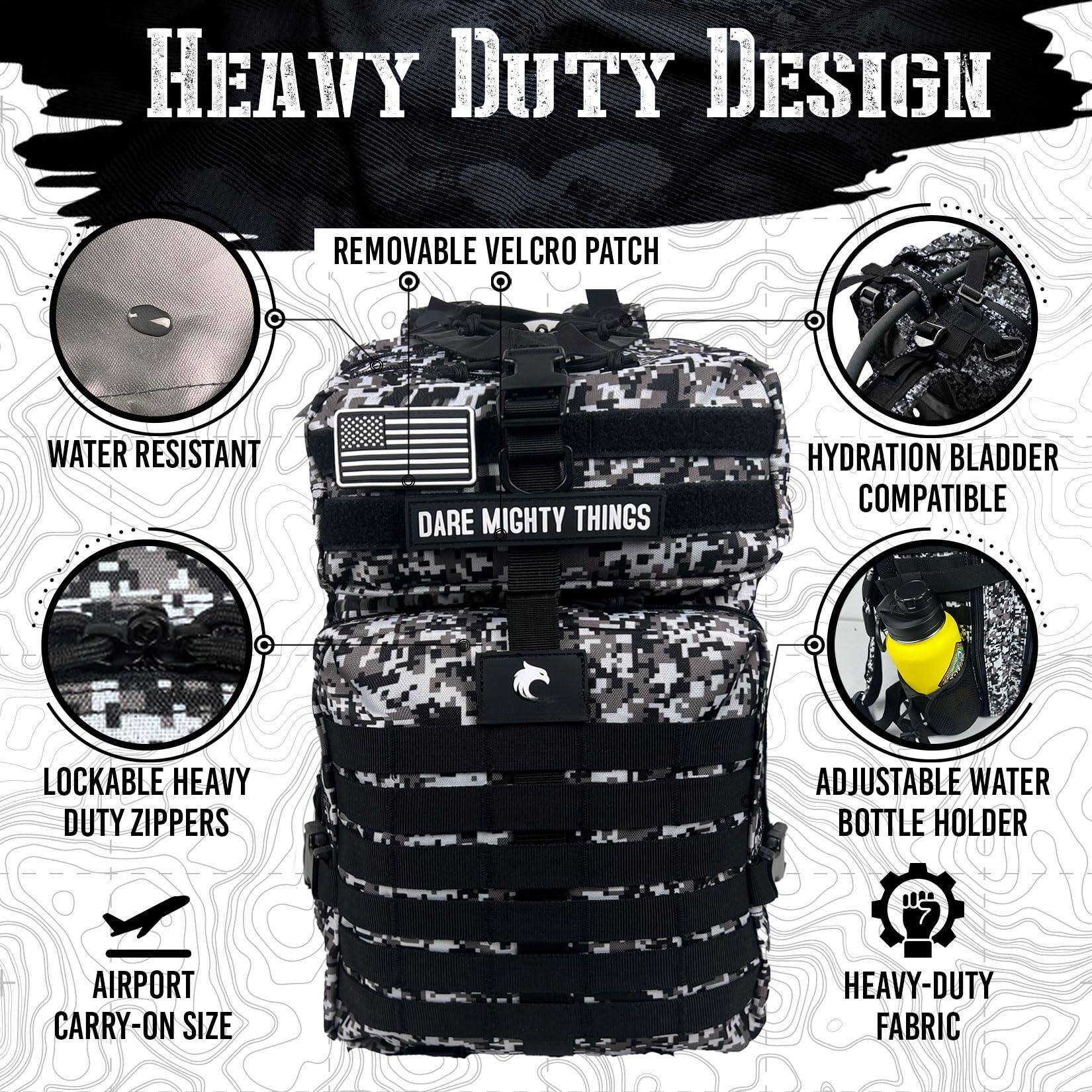 Stamp n Camp 45l Elite Backpack | 3x Stronger Work & Water Resistant ...