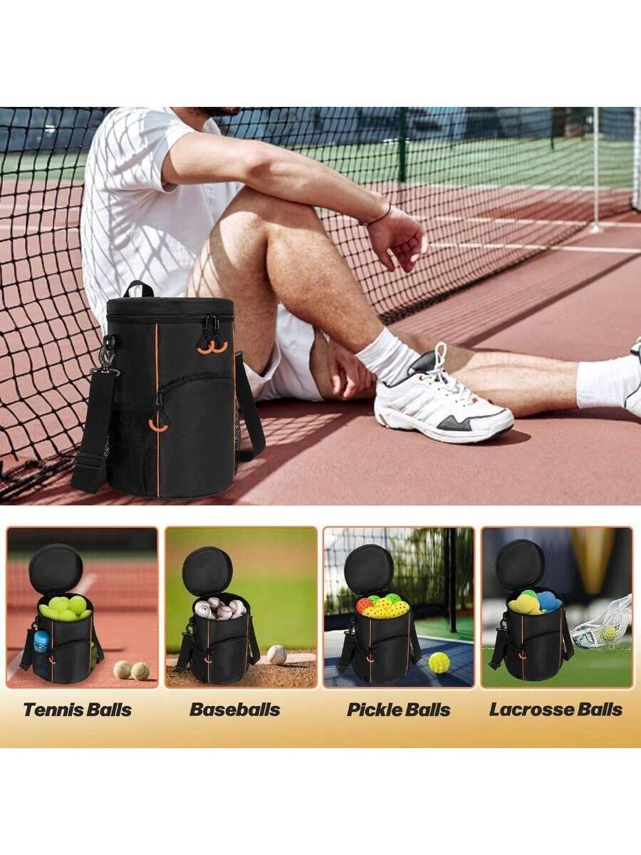 Live At Space Tennis Ball Bag with Sturdy Bottom, Baseball Multiple ...