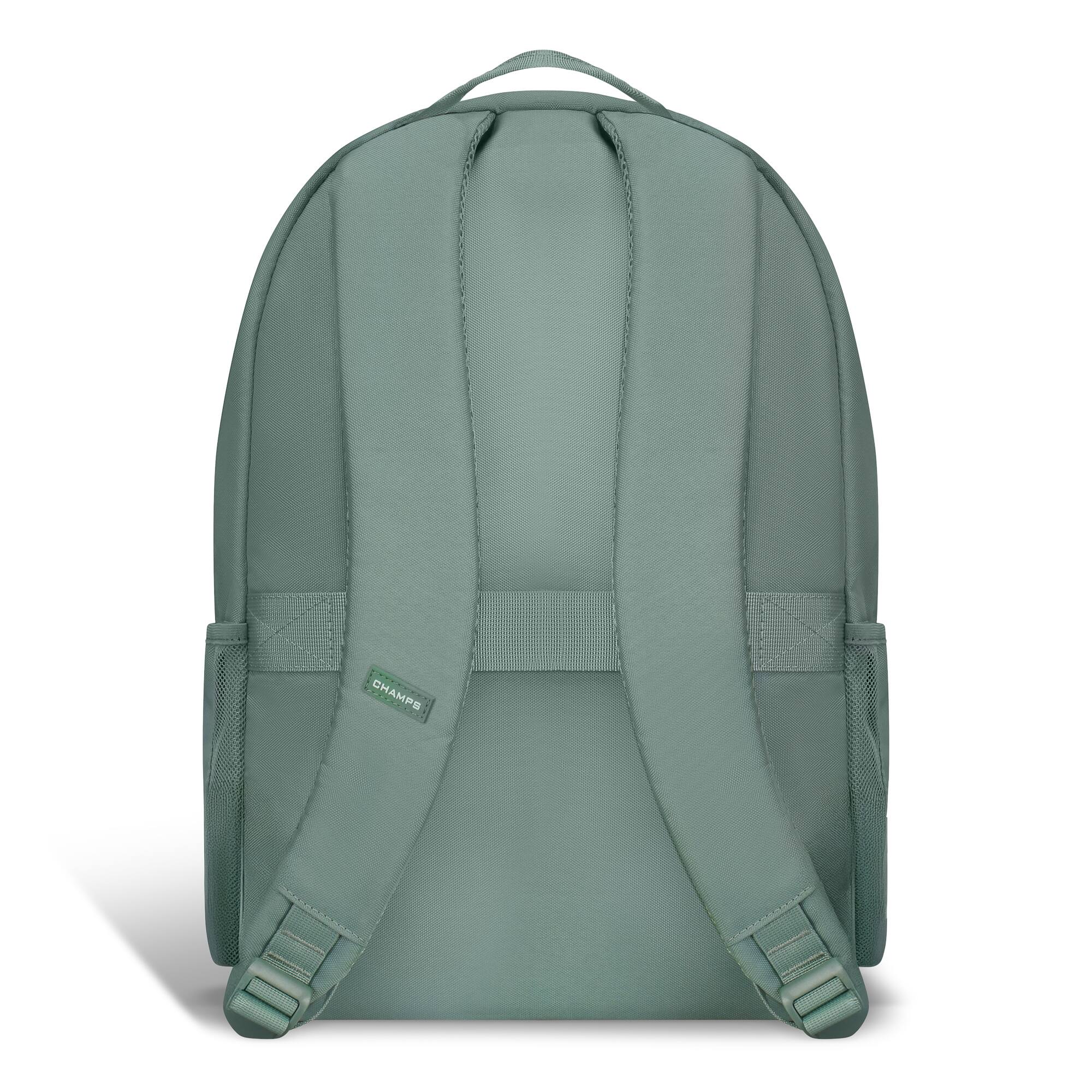 Champs Onyx Essential Laptop Backpack Green TB-1014-GREEN - Best Buy