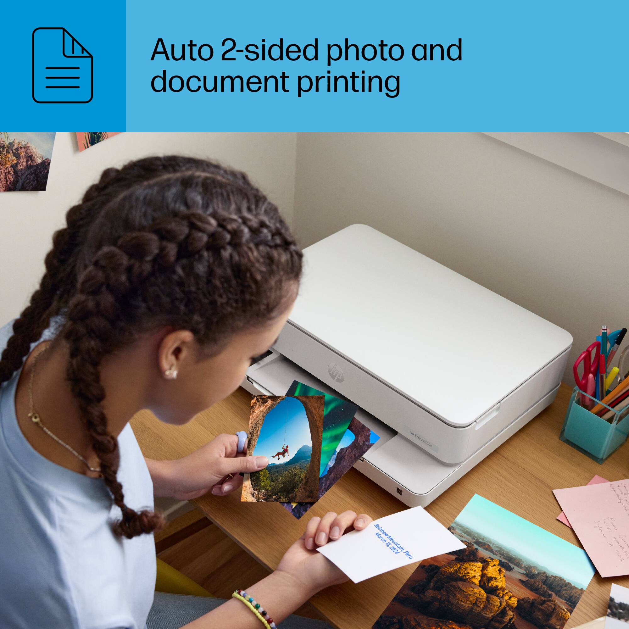 Customer Reviews: HP Envy 6165e Wireless AiO Inkjet Printer w/ 6 Mo. of Instant Ink Included ...