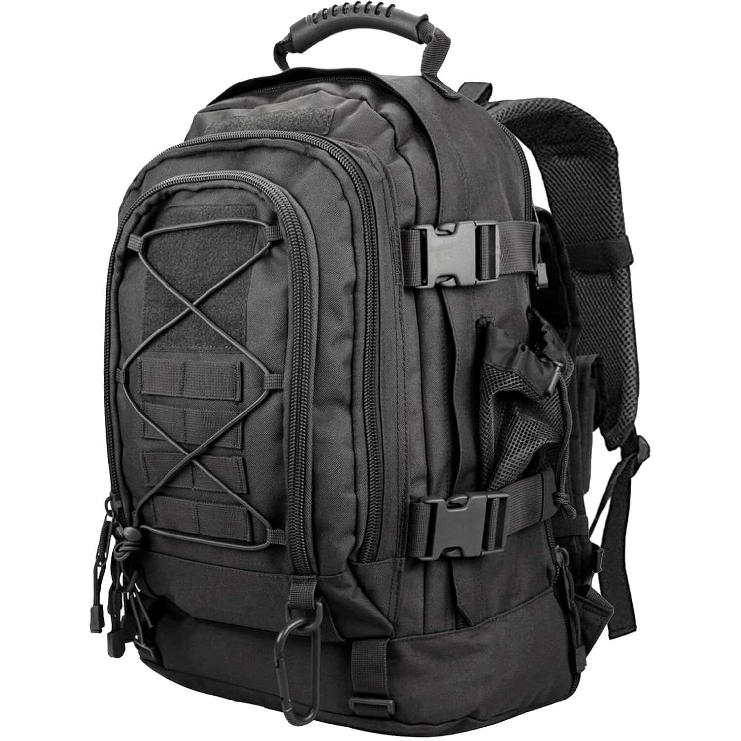 ZUQIETA Tactical 3 Day Assault Backpack with MOLLE System for Hiking ...