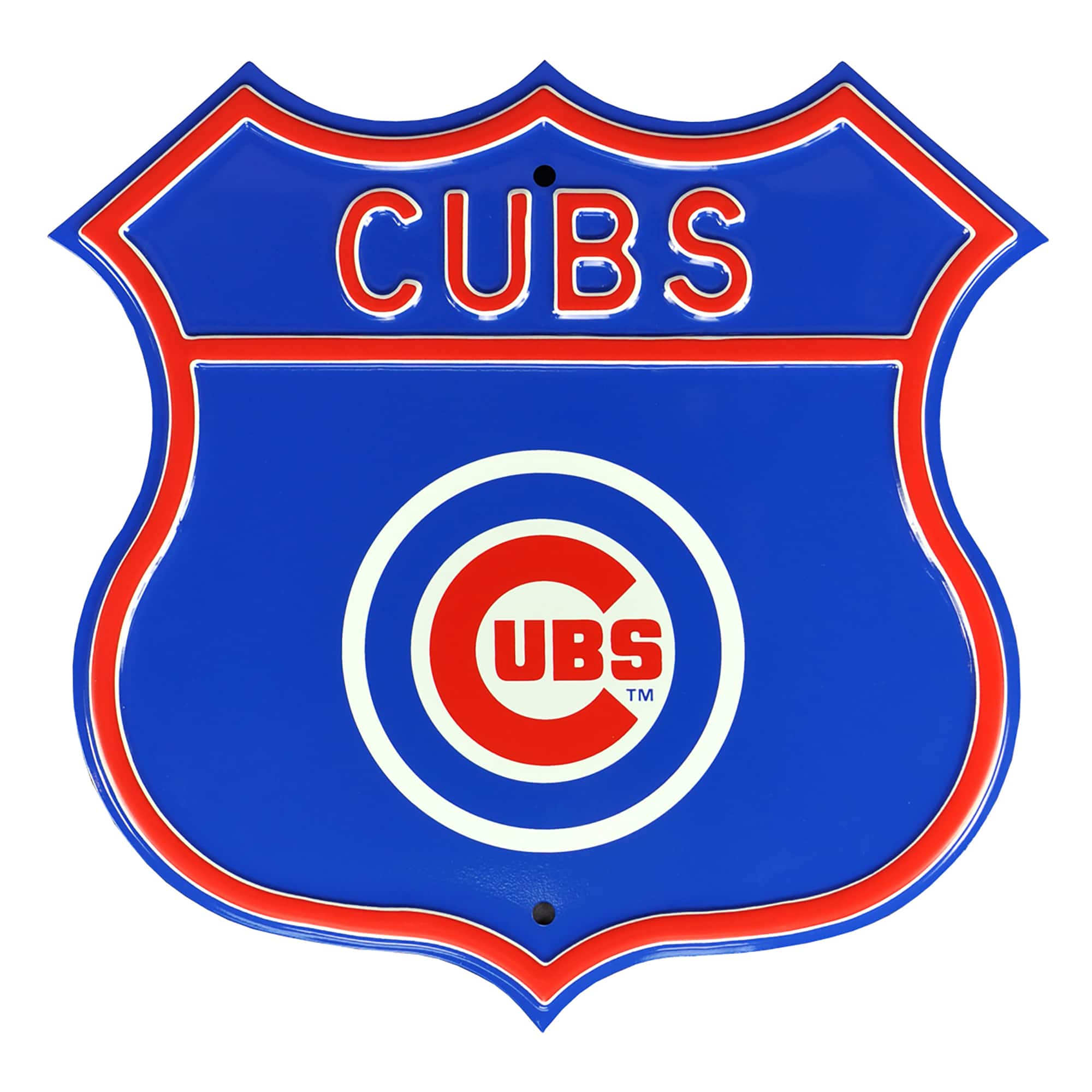 Steel Authentic Street Signs - Chicago Cubs Route Sign - Multicolor ...