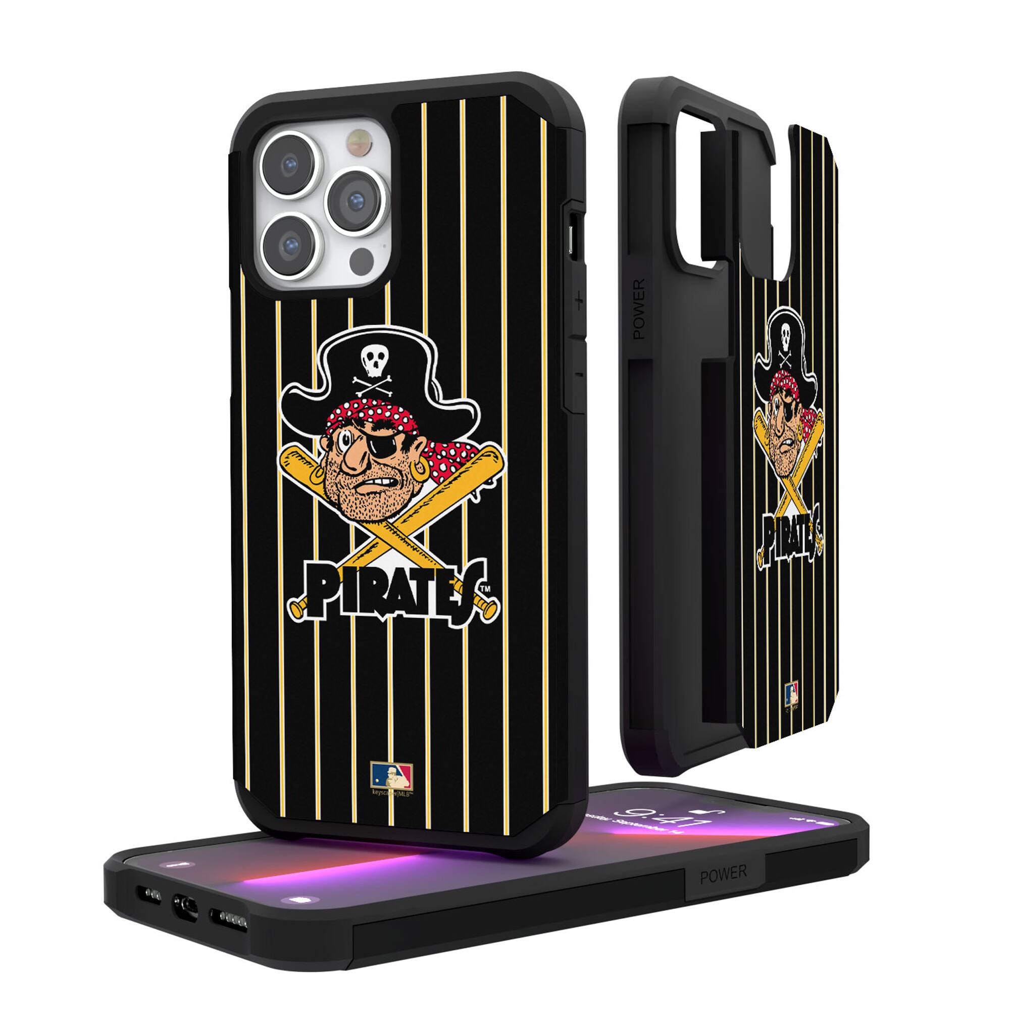 Keyscaper MLB Pittsburgh Pirates Pinstripe Cooperstown Design iPhone ...