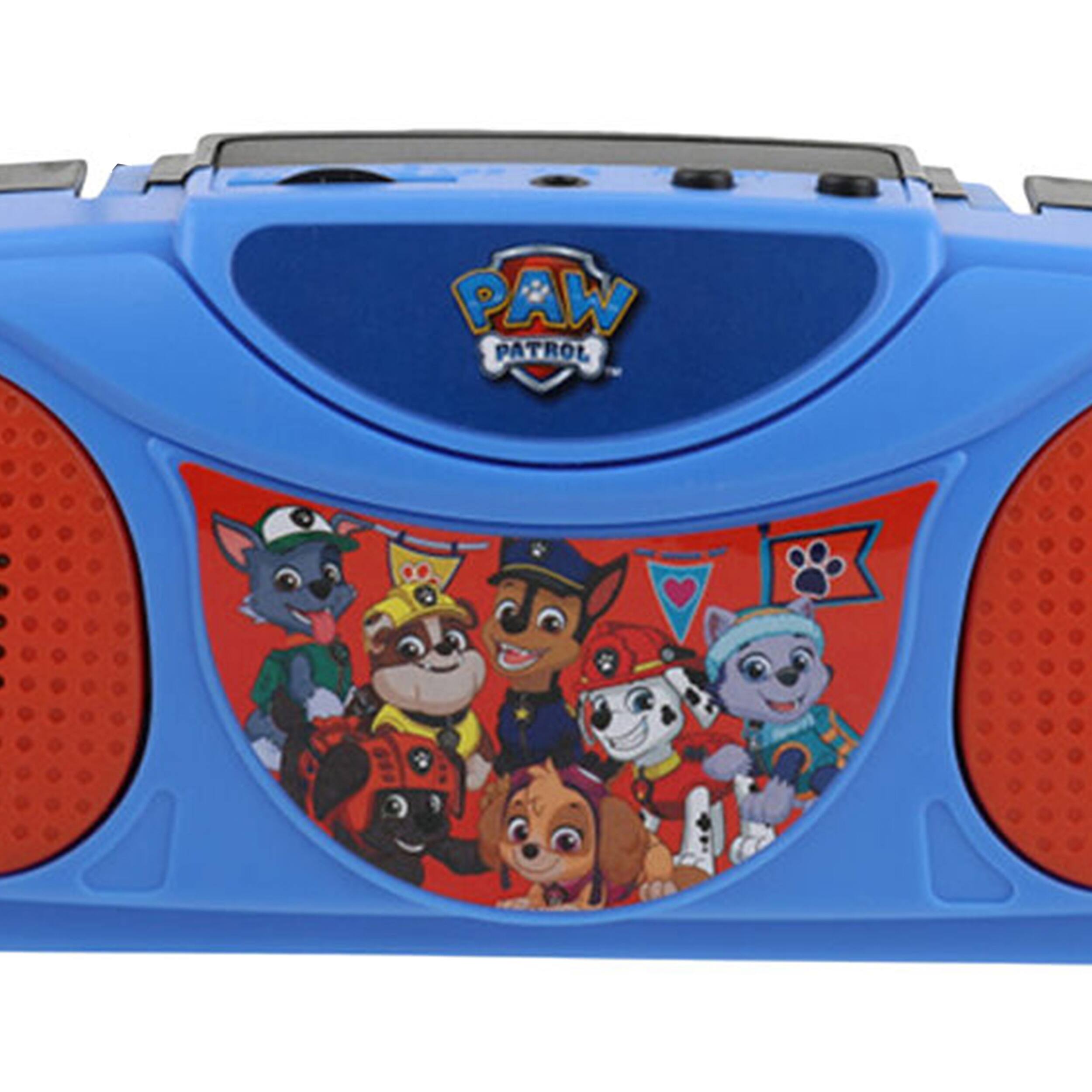 Paw Patrol Portable Radio Karaoke with Microphone Multi Color ...