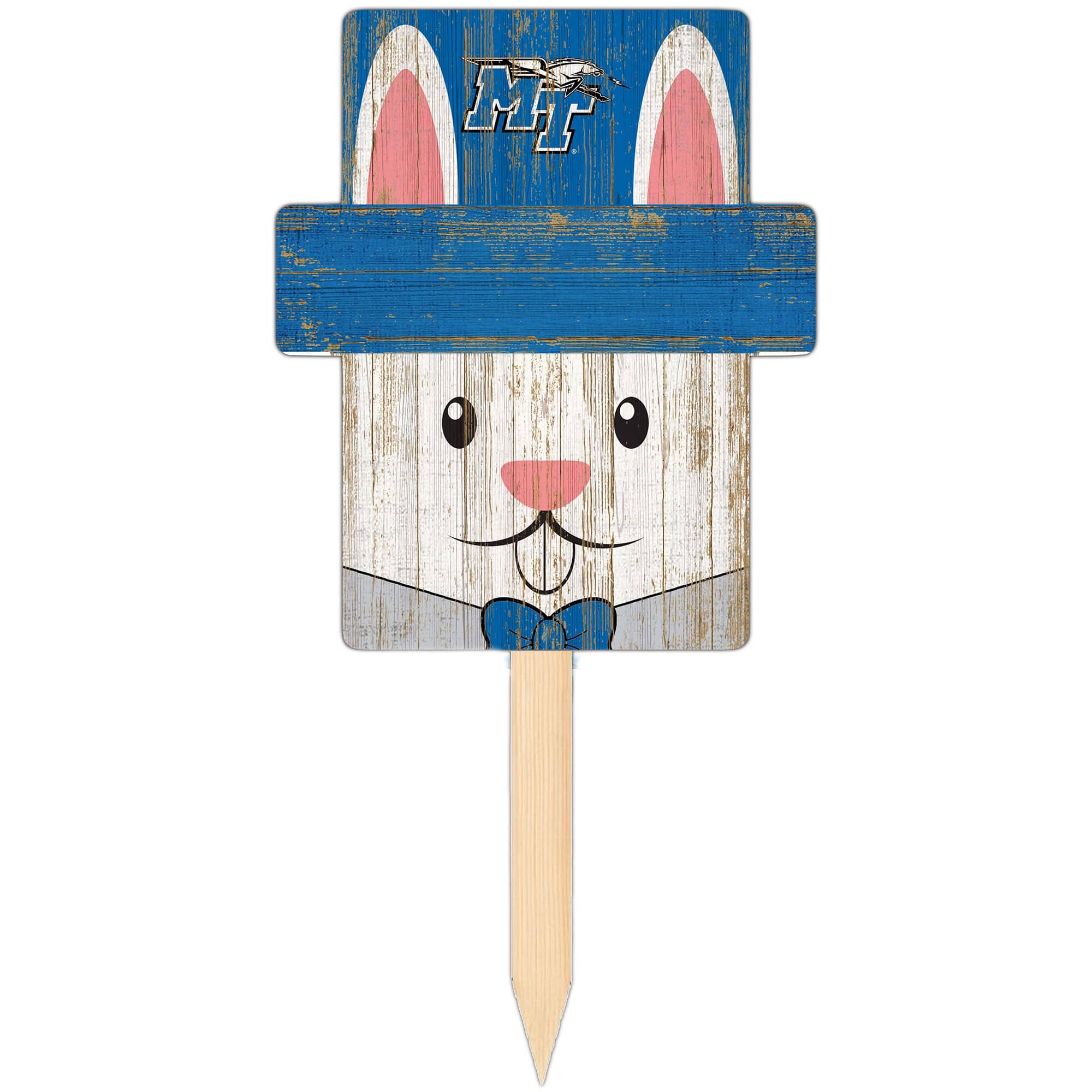 Fan Creations - MTSU Blue Raiders 16" x 19" Easter Bunny Yard Stake ...
