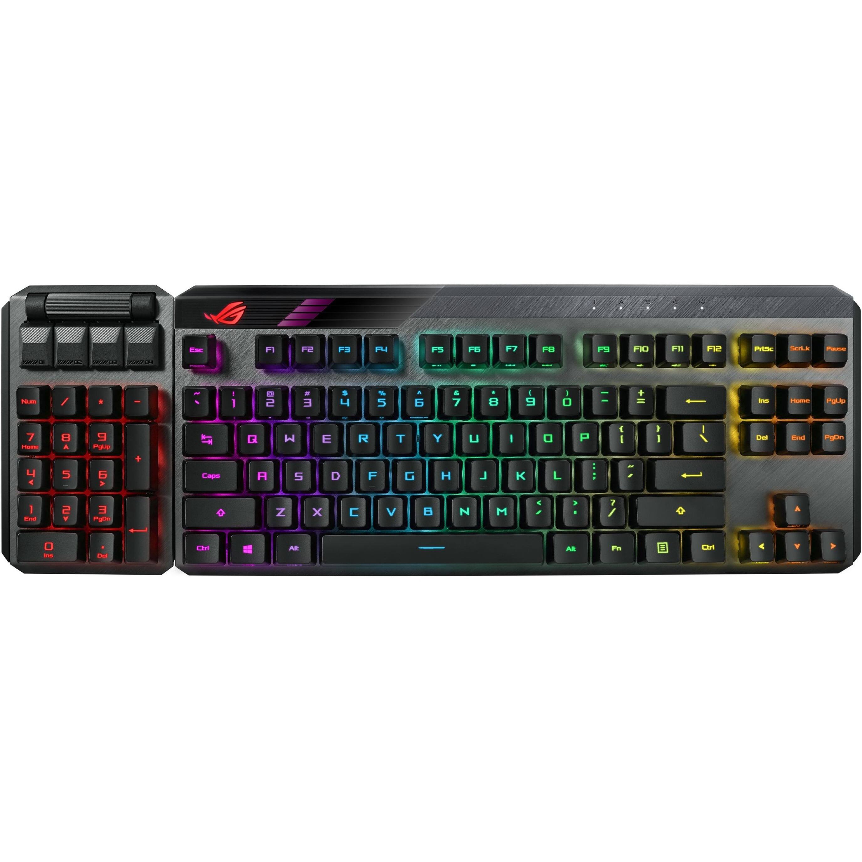 Best Buy: ASUS Claymore II Full-size Wireless Gaming Keyboard Black ...
