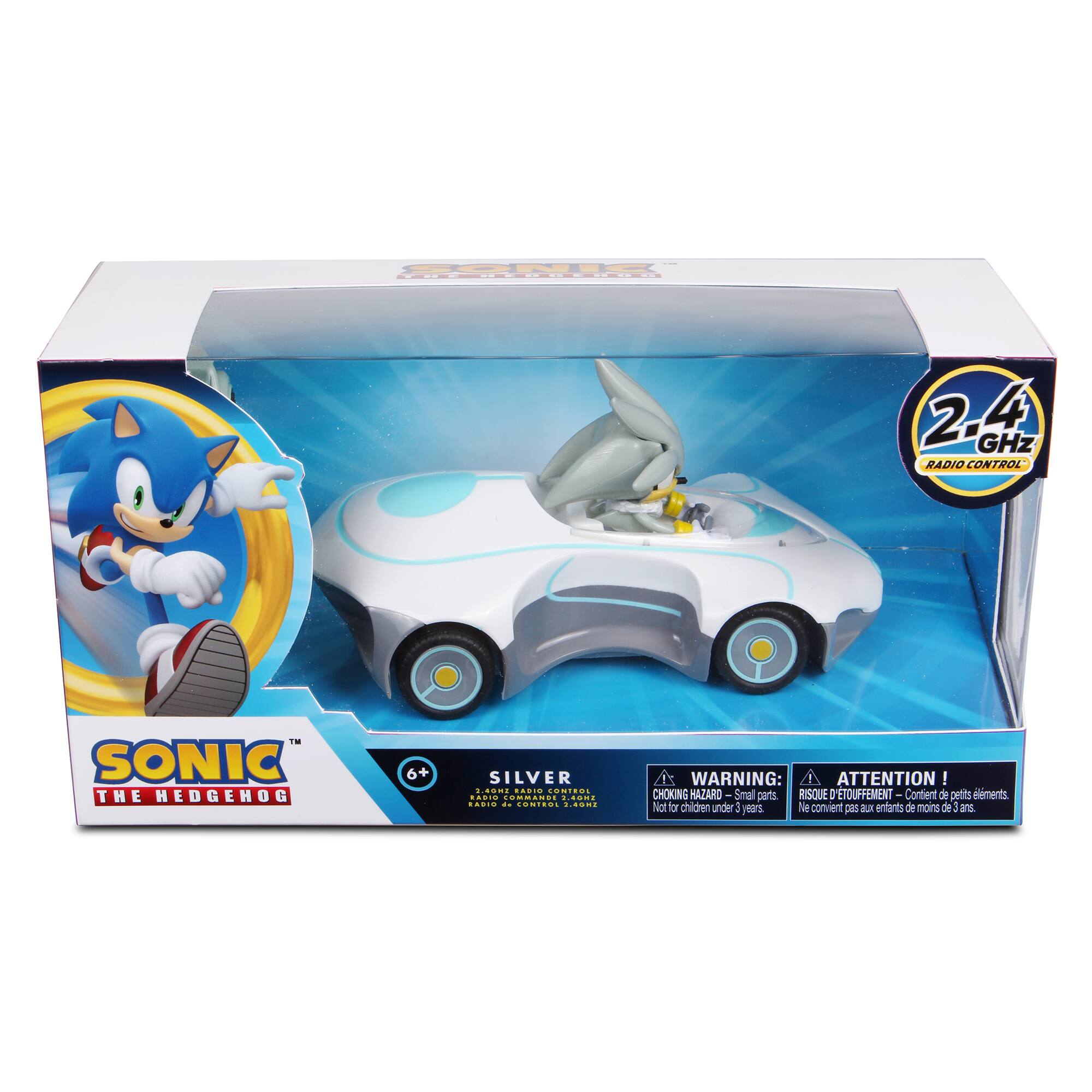 Best Buy: NKOK Team Sonic Racing 1:28 RC Silver G0698143006821