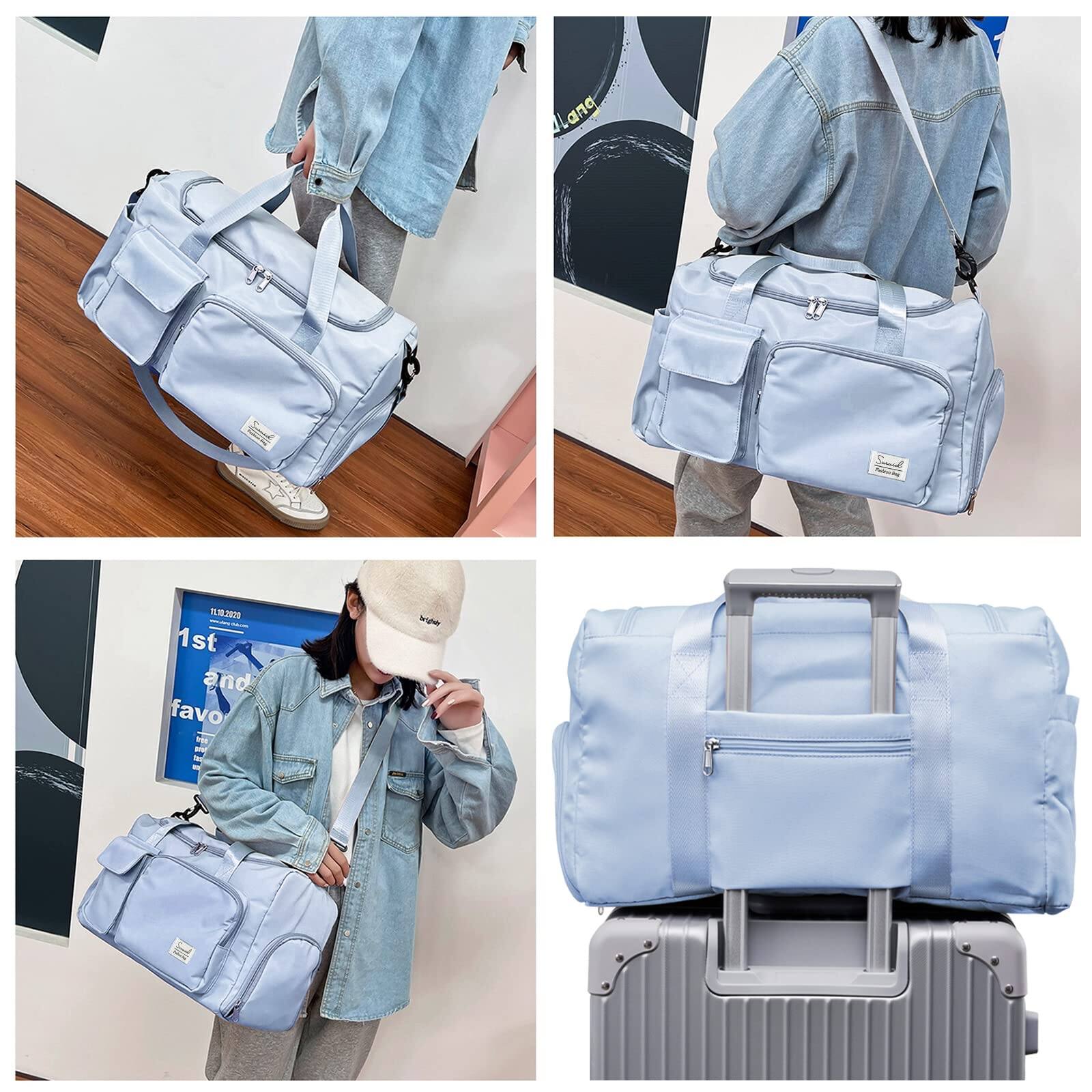 Paradigms Interiors Sports Gym Duffel Bag With Shoes Compartment And ...