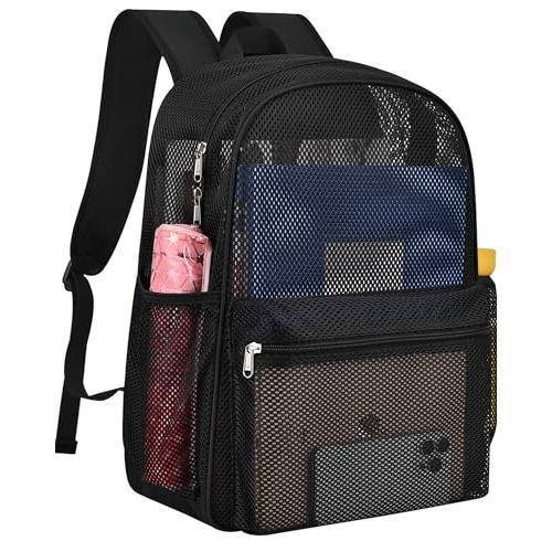 Pacoar Cade Mesh Backpack Lightweight See Through For Commuting ...