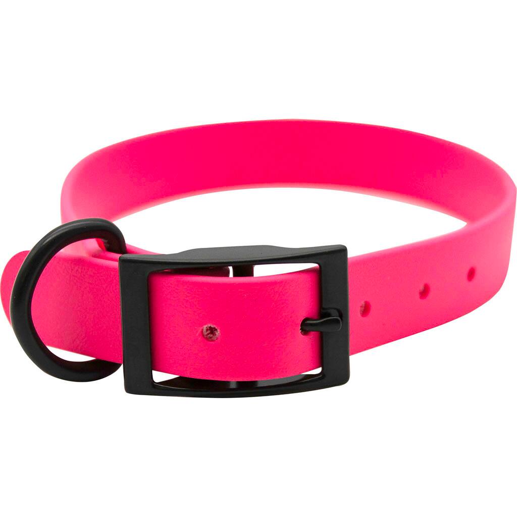 Omni Pet Zeta Biothane Dog Collar W/ Blk Hardware Pink - Best Buy