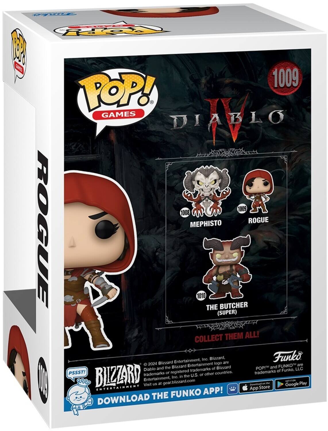 Funko POP! Games: Diablo 4 Rogue COLLECTIBLES Multicolor 889698823739 ...