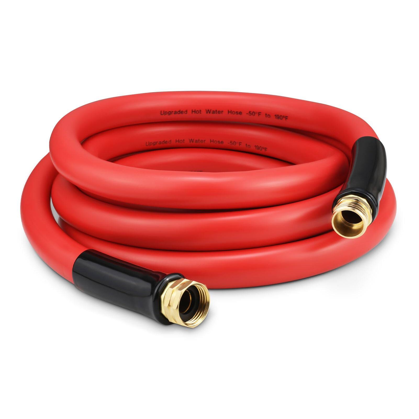 JETRANSPORT Garden Hose 100ft X 3/4" Hot Water Heavy Duty 50°f To 190°f ...