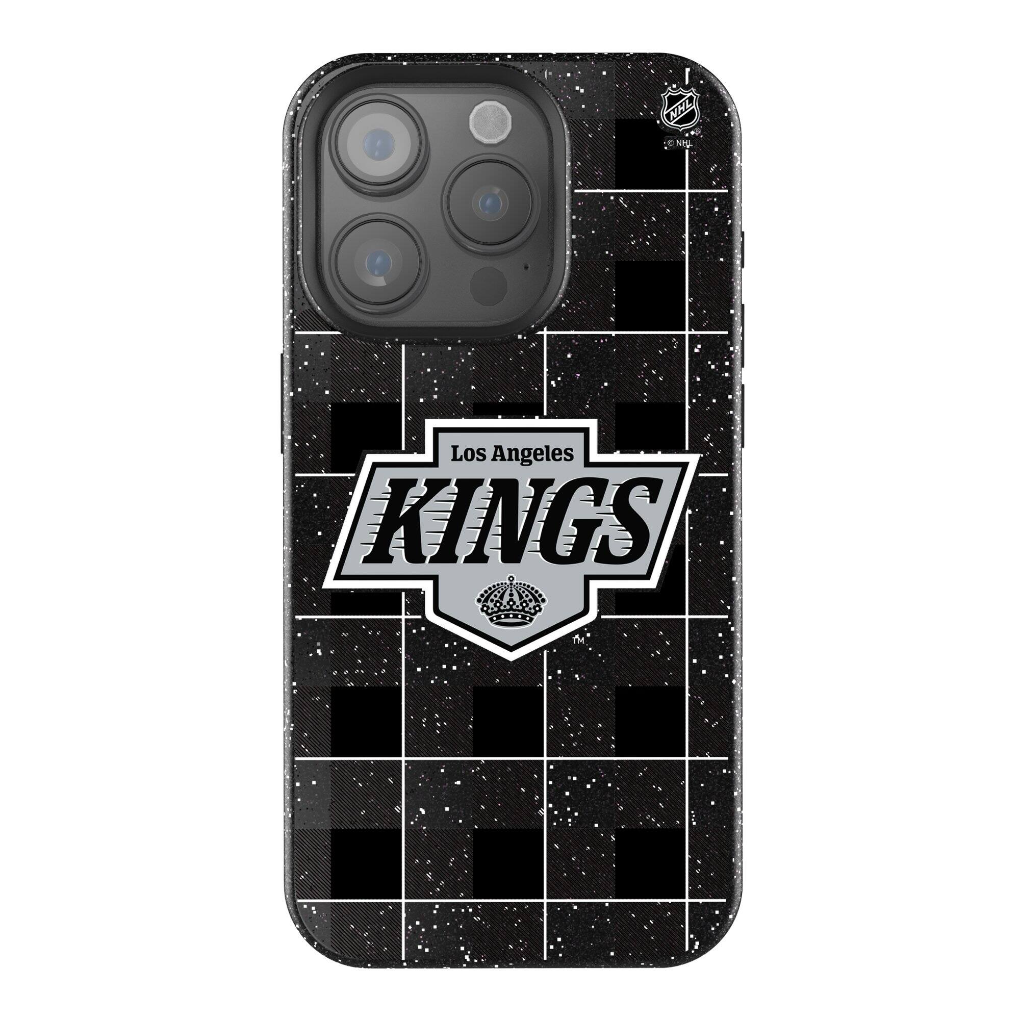 Keyscaper NHL Los Angeles Kings Plaid Bling iPhone Case 16 Pro Max ...
