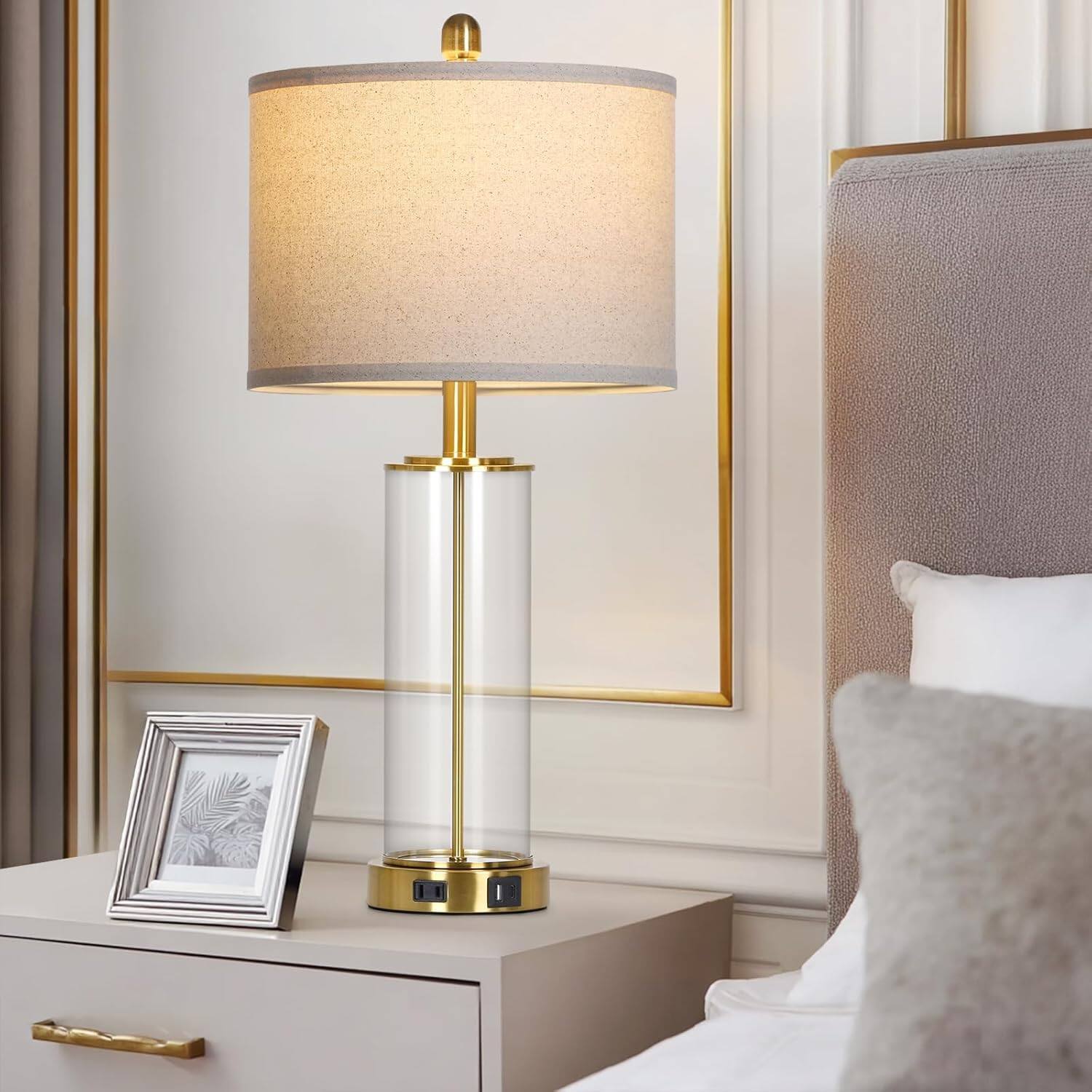 The Best Inks Lamp Table Lamp Dimmable Touch Modern Glass Lamps Control ...