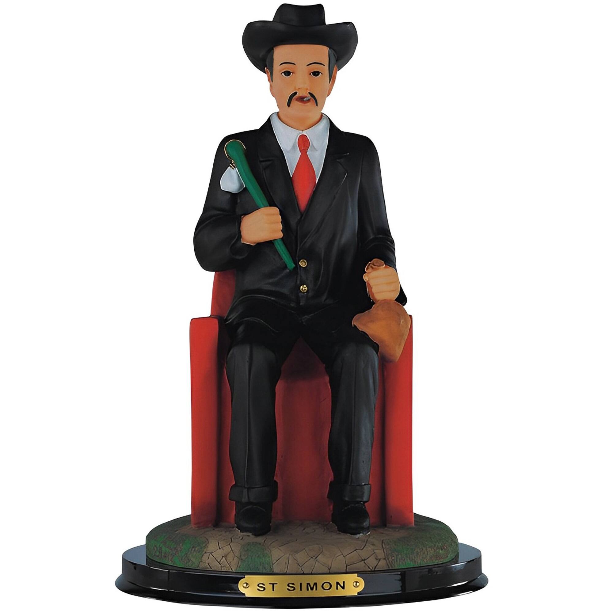 FC Design 10.5"H Saint Simon Figurine Statue Office Desk Tabletop Home ...