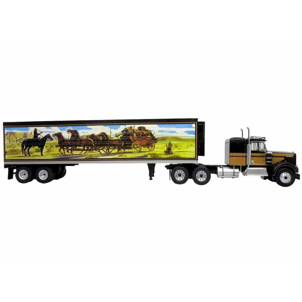 Iconic Replicas 1974 Kenworth W900A Tractor with Refrigerated Trailer ...