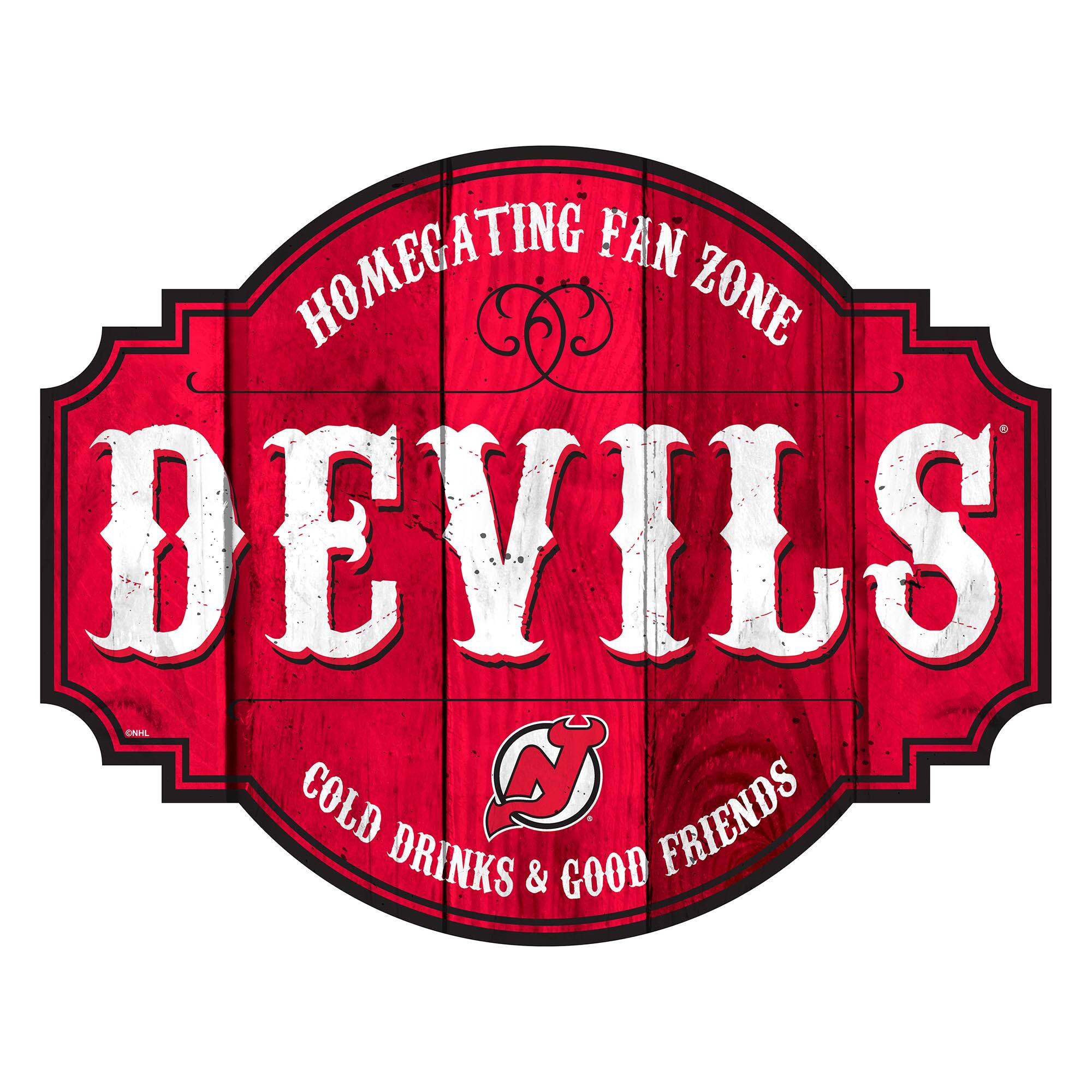 Fan Creations New Jersey Devils 24'' Homegating Tavern Sign Multicolor ...