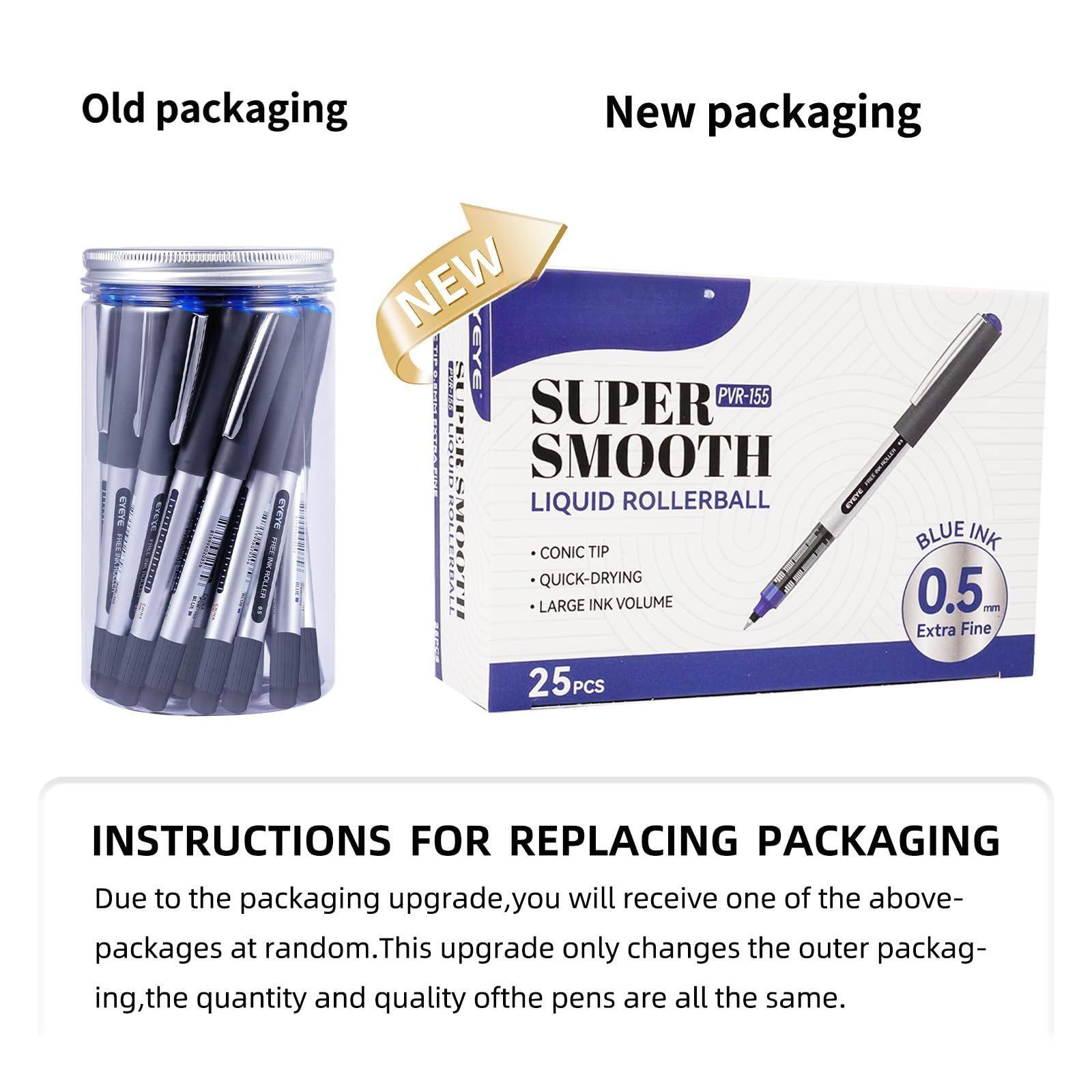 Paradigms Interiors Rollerball Pens Extra Fine Point Quick Dry Liquid ...